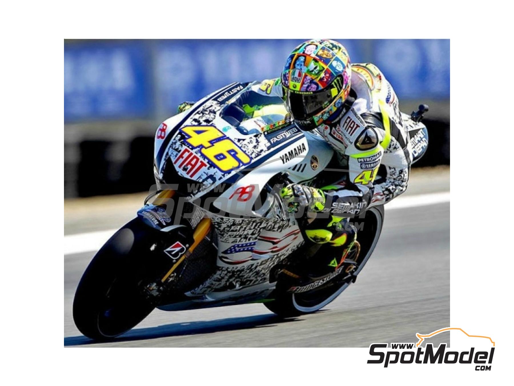 Print Lab Decals PLB2-948019: Marking / livery 1/12 scale - Yamaha YZR ...