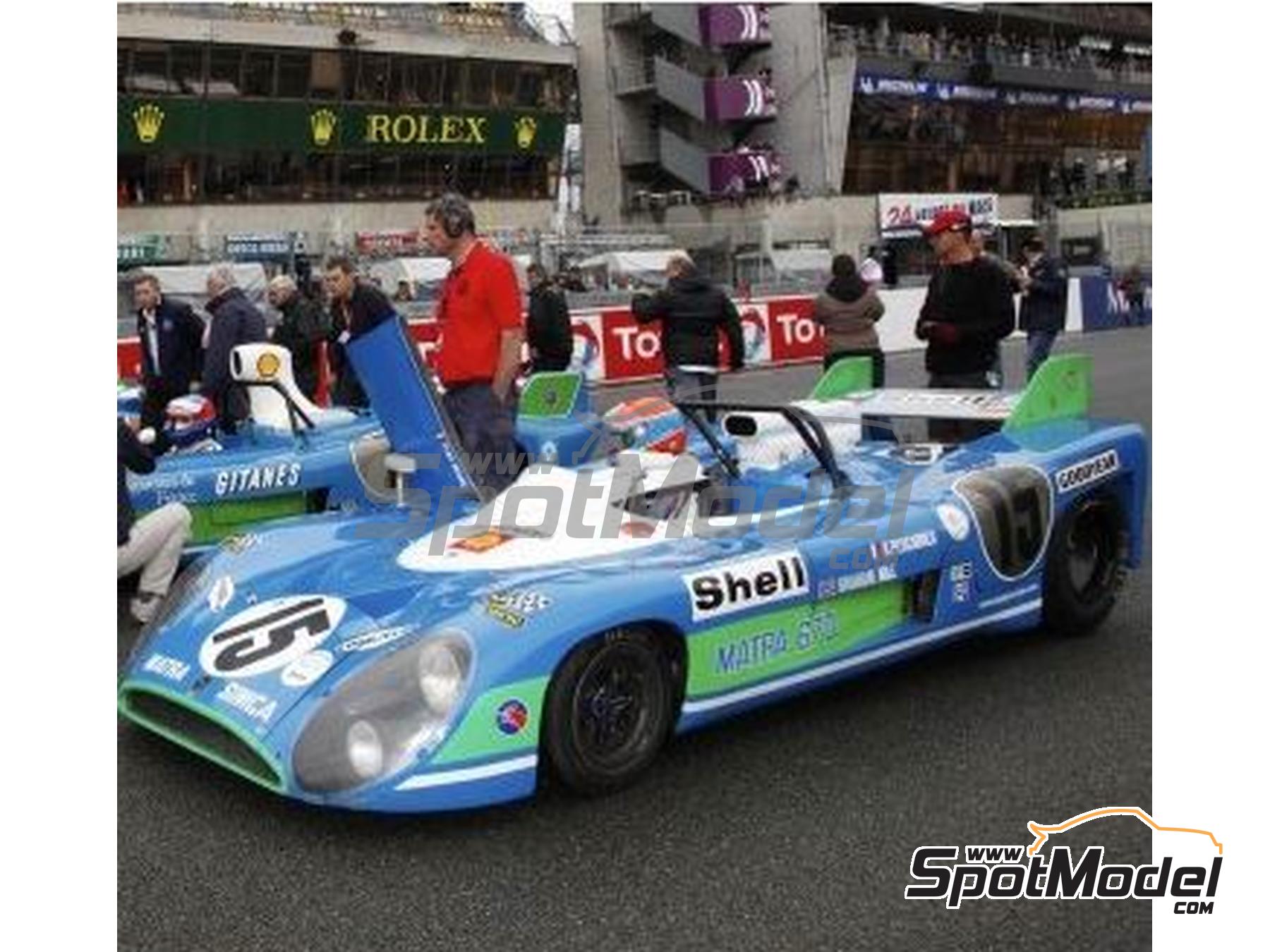 Profil24 P1213K: Car scale model kit 1/12 scale - Matra-Simca MS 670 ...