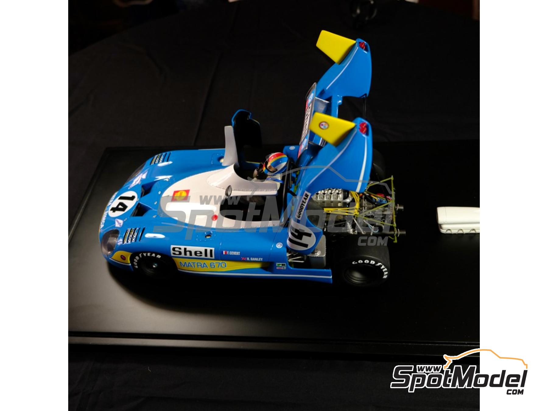 Profil24 P1214K: Car scale model kit 1/12 scale - Matra-Simca MS 670 ...
