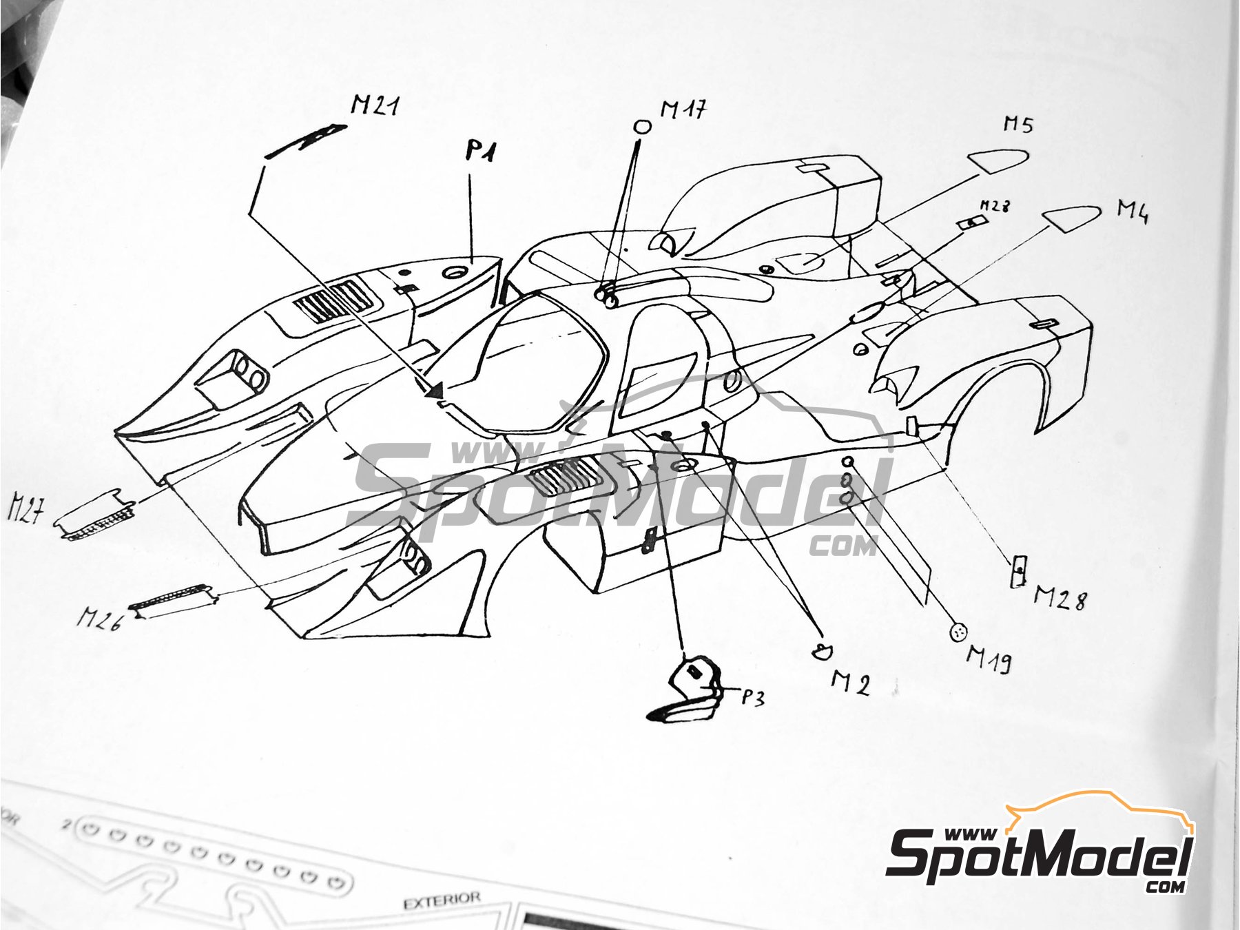 Profil24 P24073K: Car scale model kit 1/24 scale - Lola B09/60 DBR1-2 ...