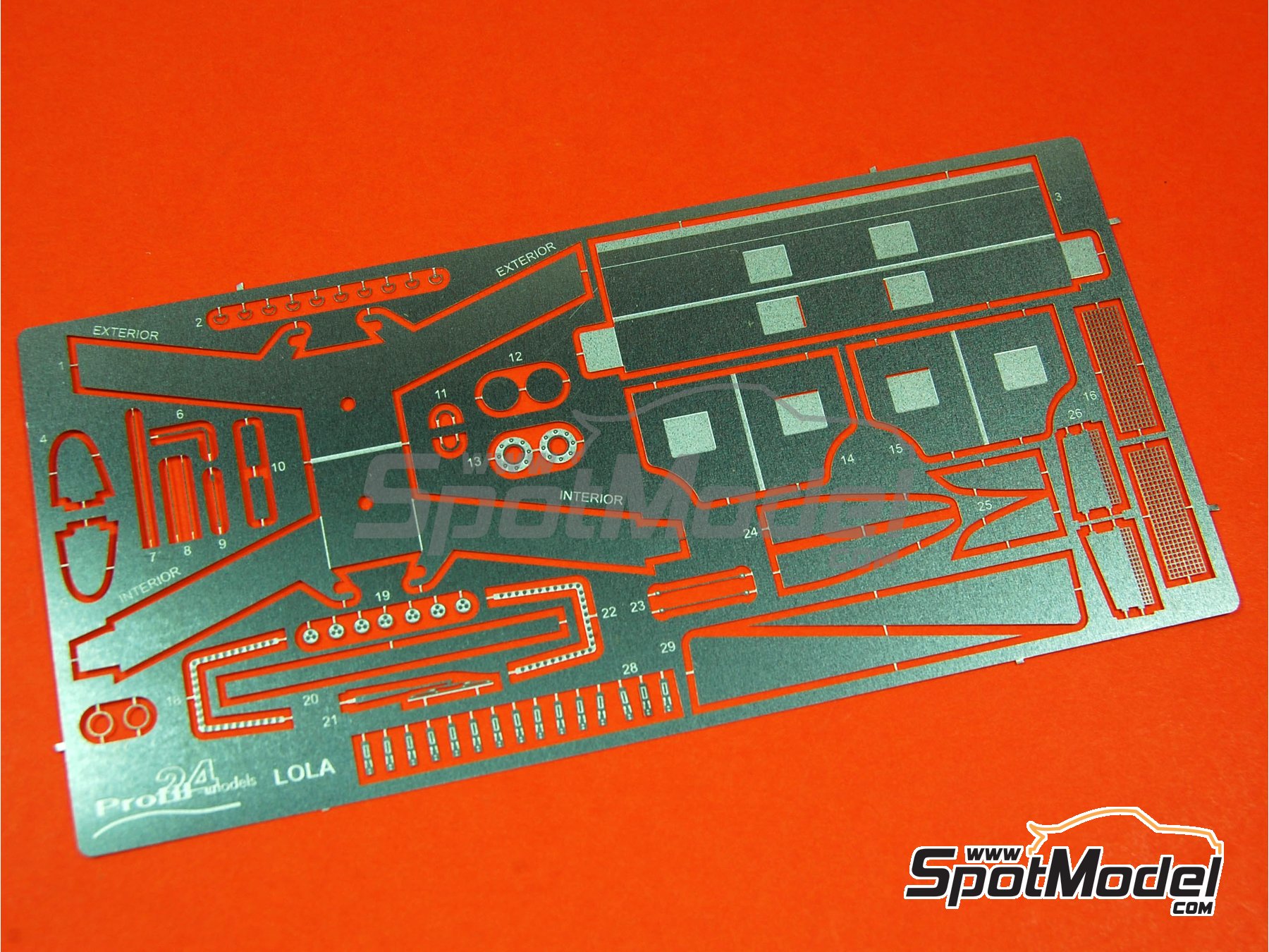 Profil24 P24073K: Car scale model kit 1/24 scale - Lola B09/60 DBR1-2 ...