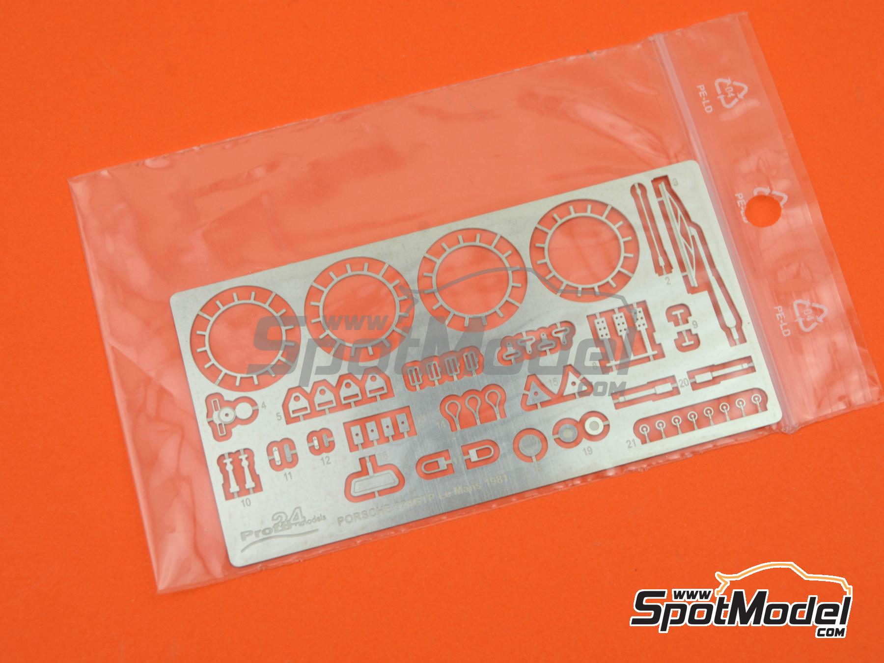 Profil24 P24137K: Car scale model kit 1/24 scale - Porsche 924 Carrera ...