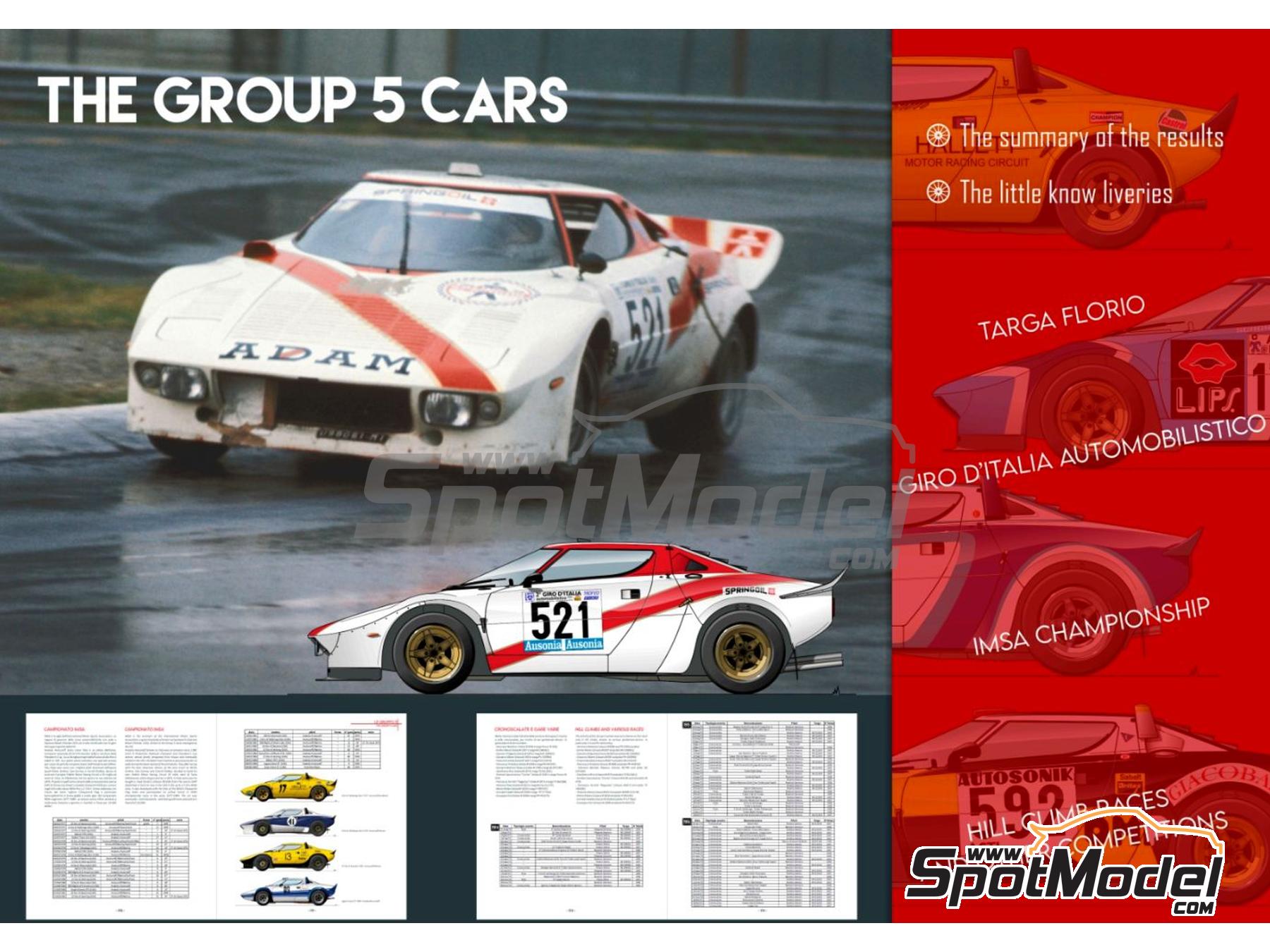 RC Books RCBOOK-06: Book Lancia Stratos Group 5 Turbo Silhouette ...