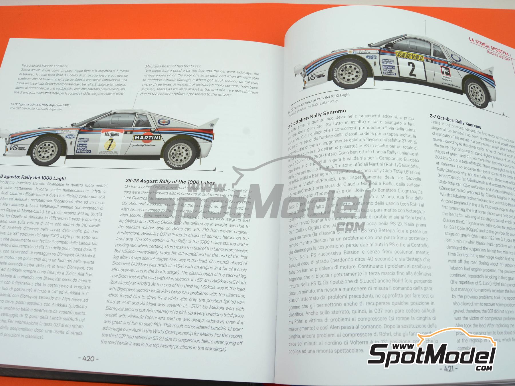 RC Books RCBOOK-08: Book Lancia Rally 037 Group B Standard Edition (ref ...