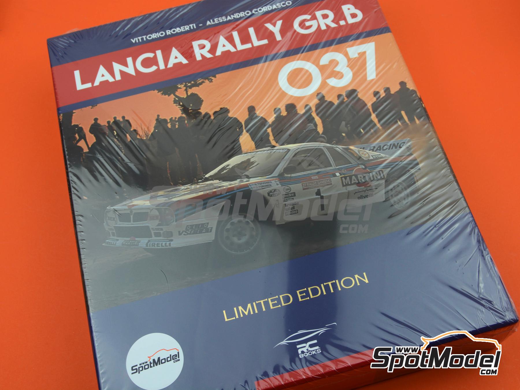 RC Books RCBOOK-09: Book Lancia Rally 037 Group B Limited Edition (ref ...