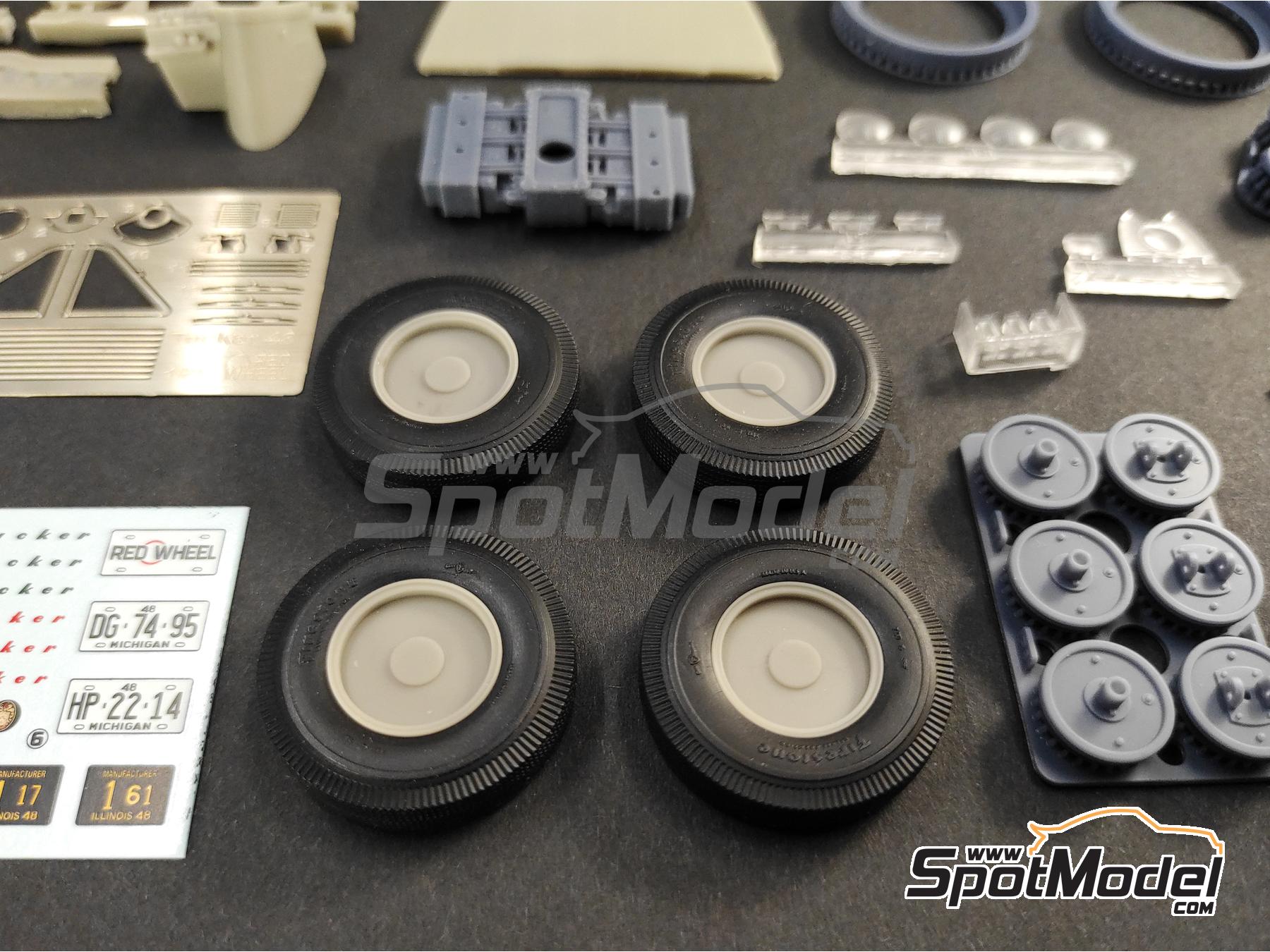 Red Wheel RW25001: Scale model kit 1/25 scale - Tucker 48 (ref. RW25001 ...