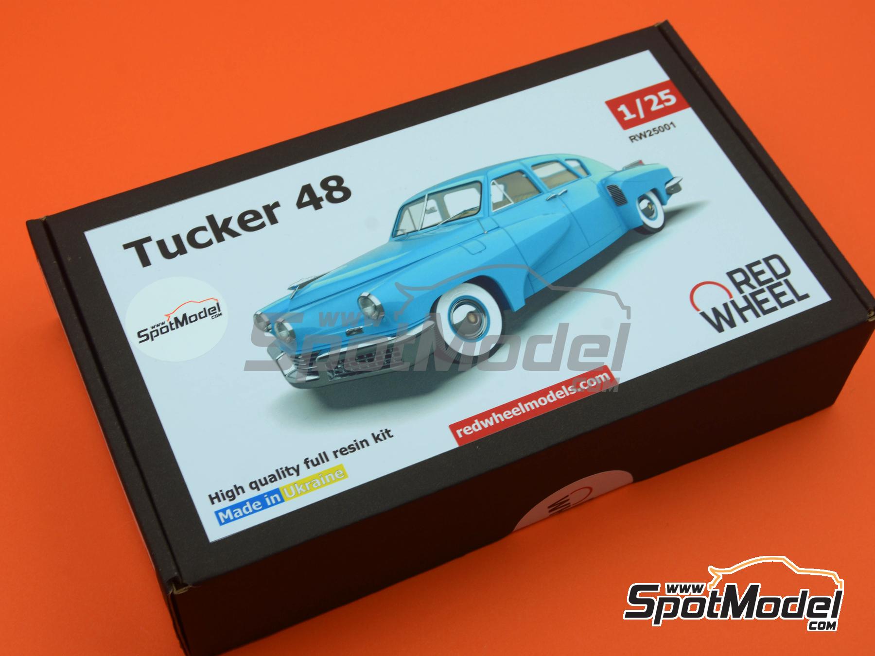Red Wheel RW25001: Scale model kit 1/25 scale - Tucker 48 (ref. RW25001 ...