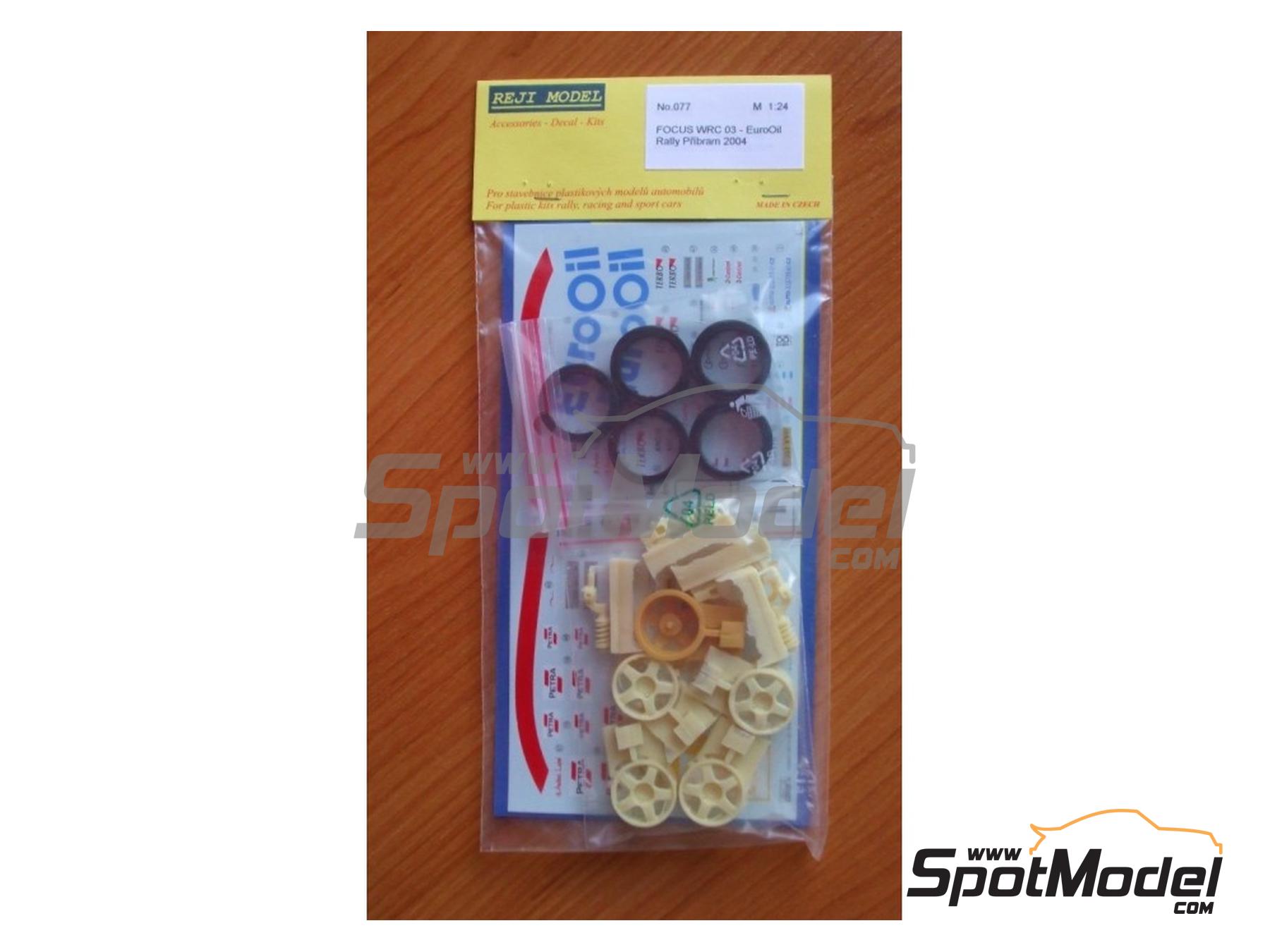 Reji Model 077: Marking / livery 1/24 scale - Ford Focus WRC 03 ...