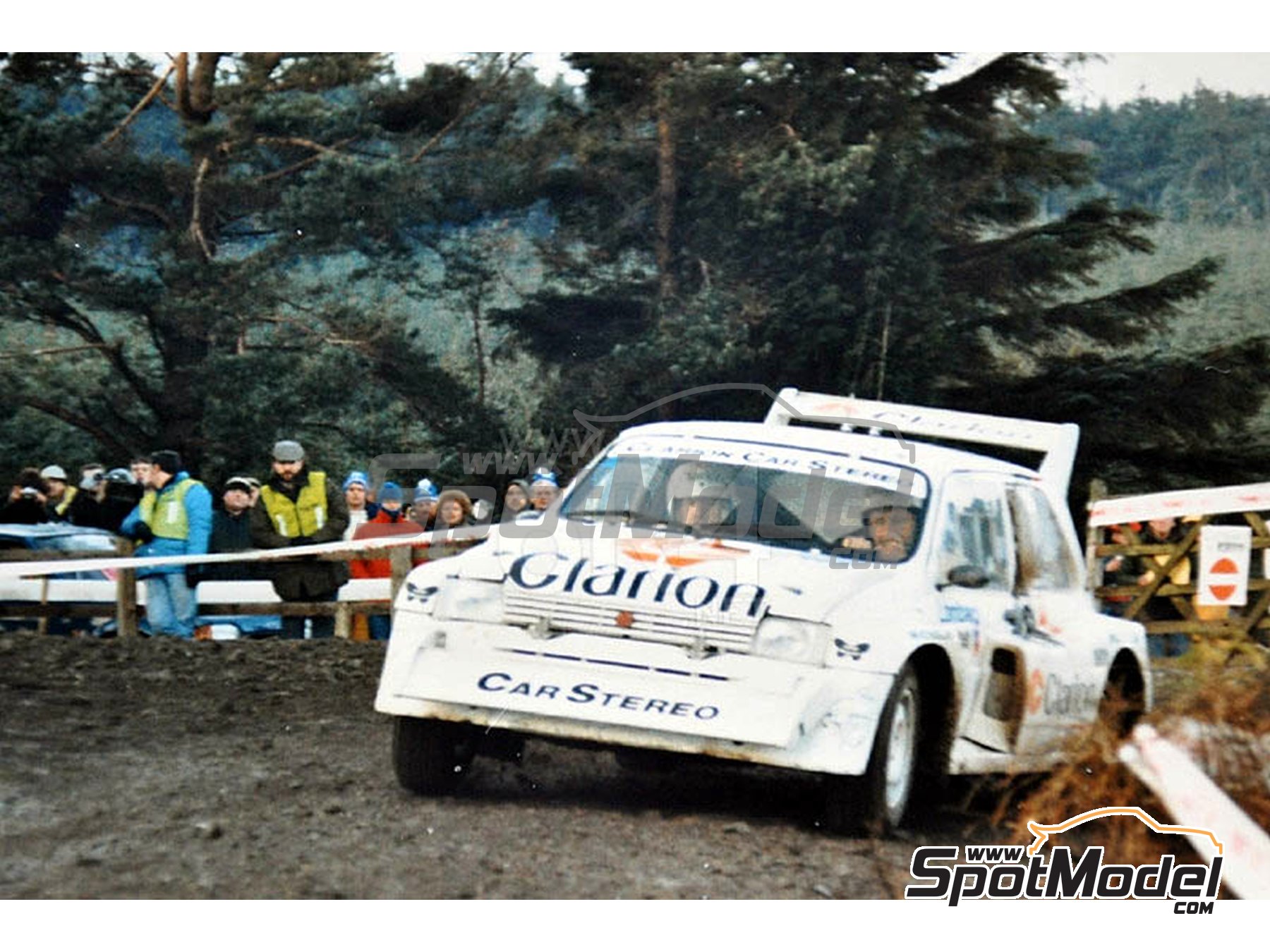 Reji Model 331: Marking / livery 1/24 scale - MG Metro 6R4 sponsored by ...