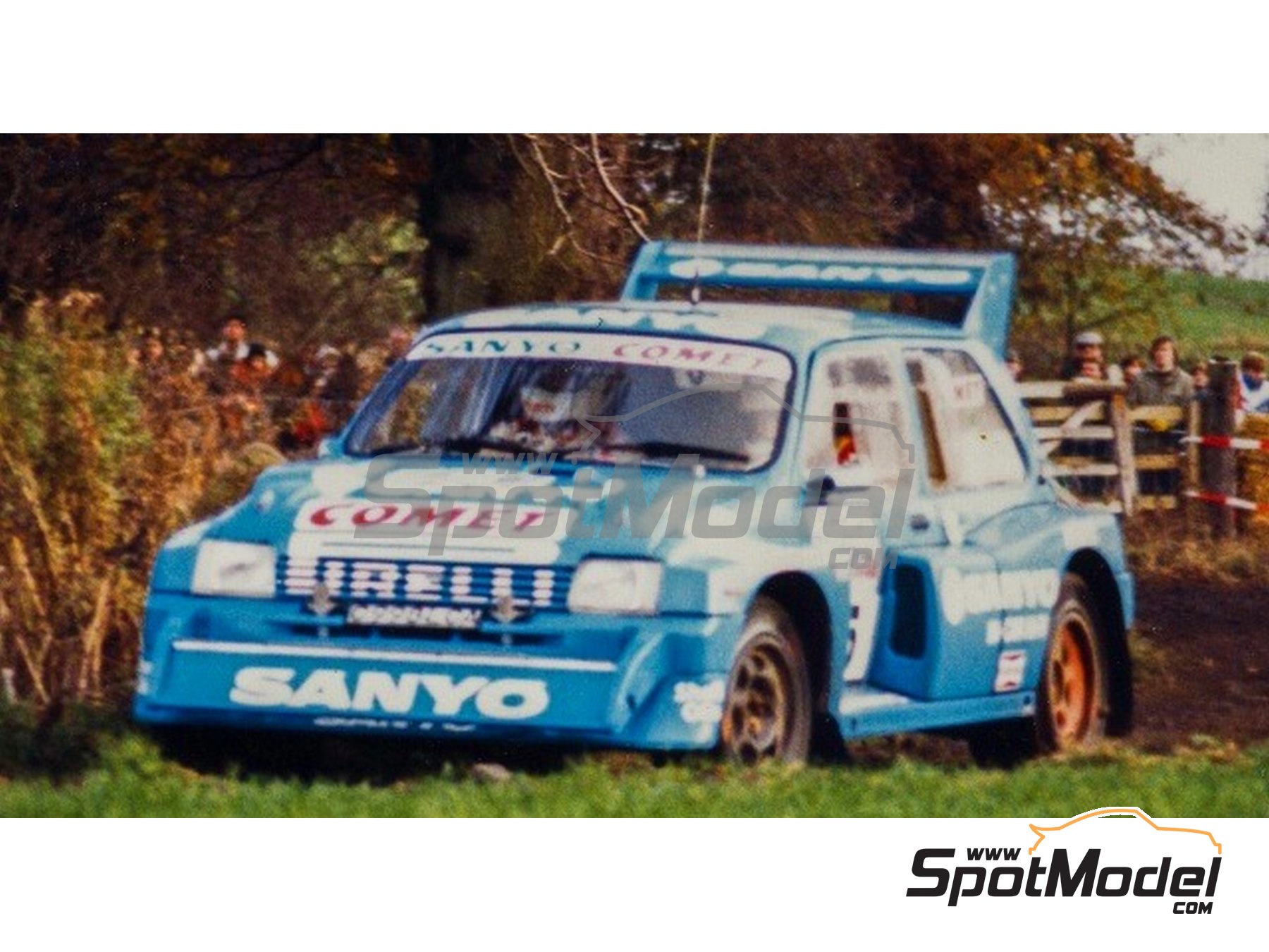 Reji Model 340: Marking / livery 1/24 scale - MG Metro 6R4 sponsored by ...