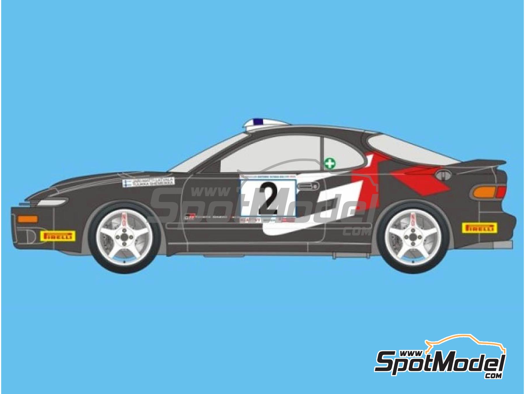 Reji Model 43112: Marking / livery 1/43 scale - Toyota Celica GT-Four ...