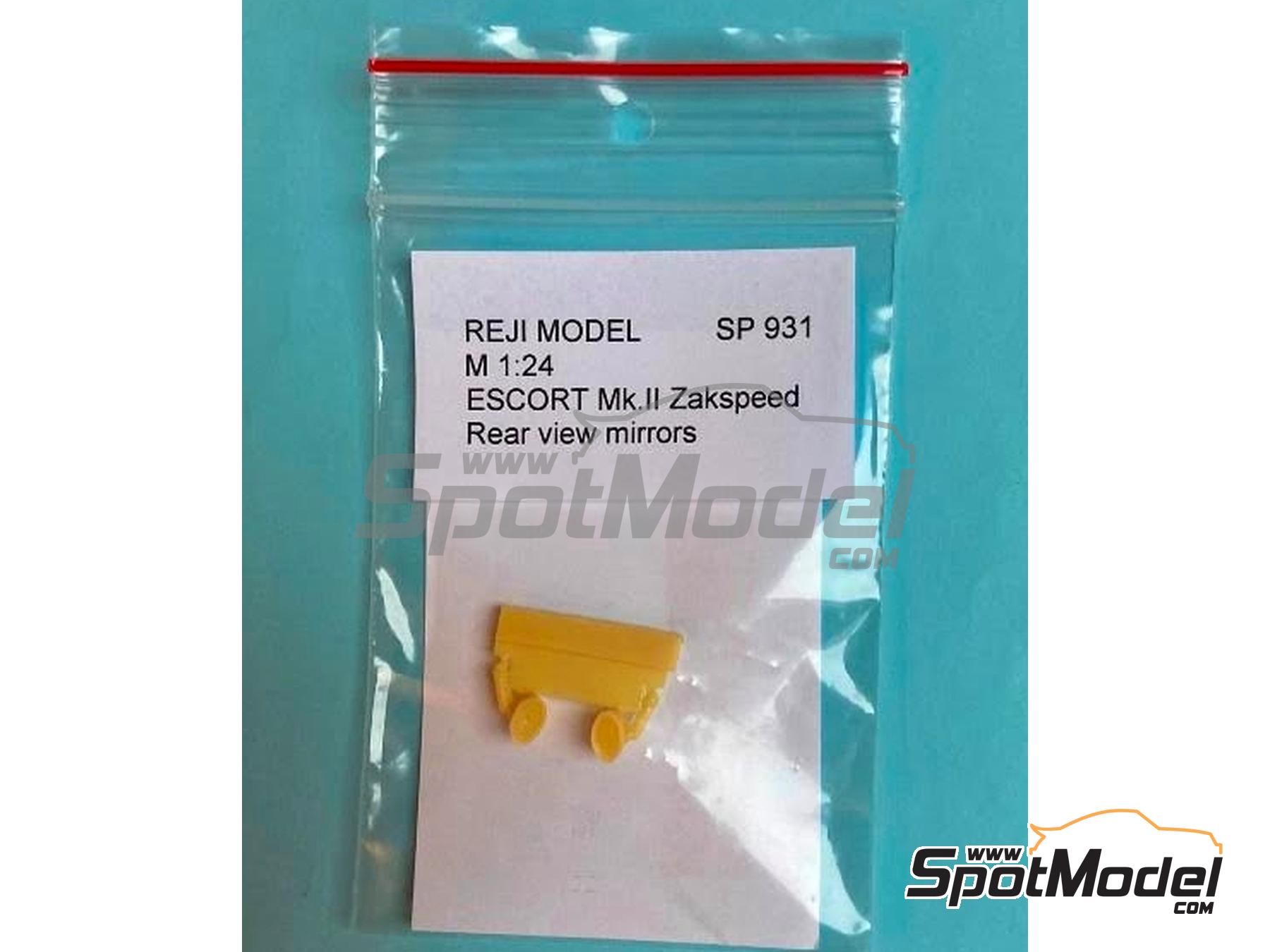 Reji Model SP931: Detail 1/24 scale - Escort Mk.II Zakspeed mirrors ...