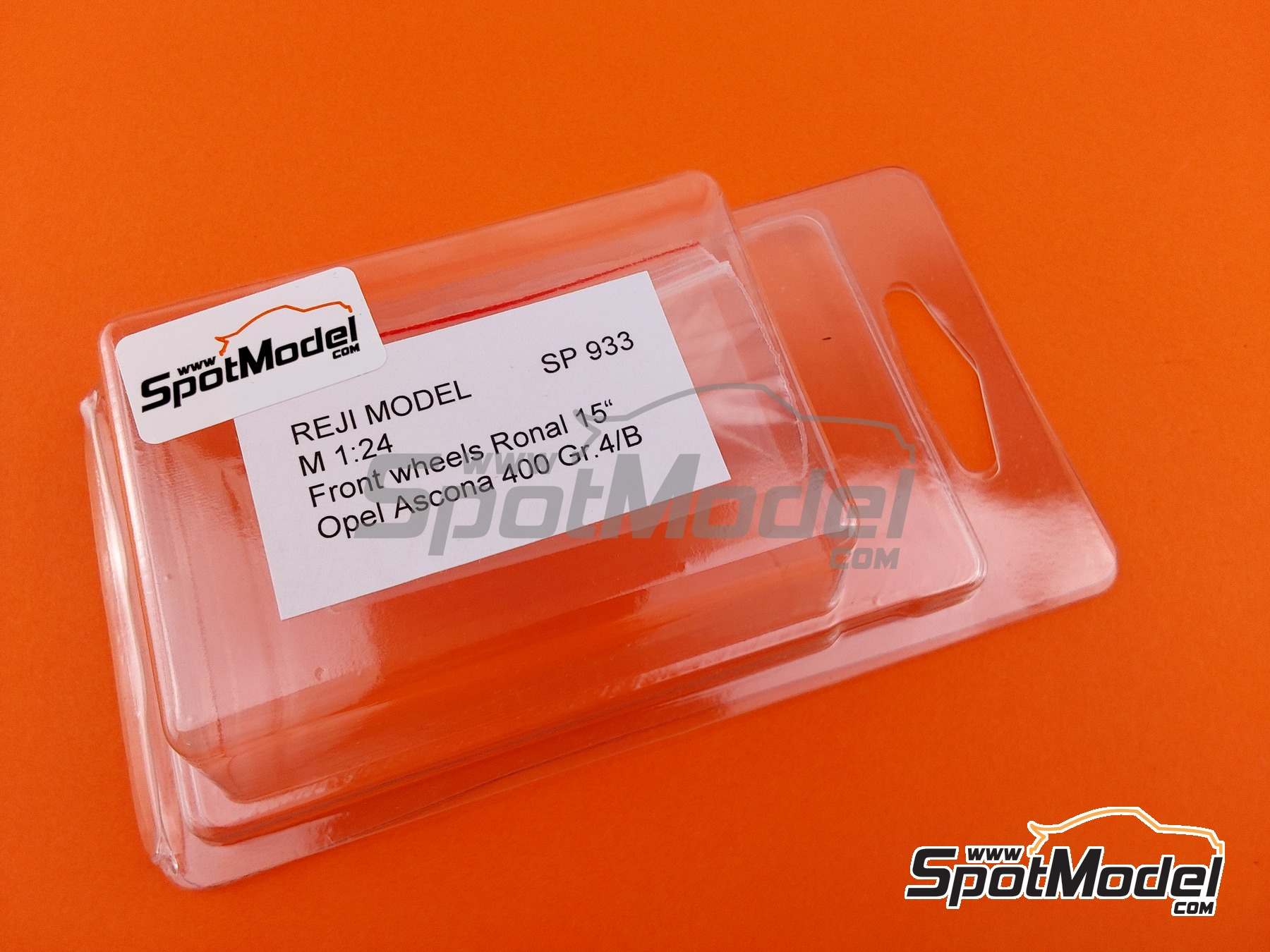 Reji Model SP933: Rims 1/24 scale - Ronal 5 spoke 15 inch for Opel ...