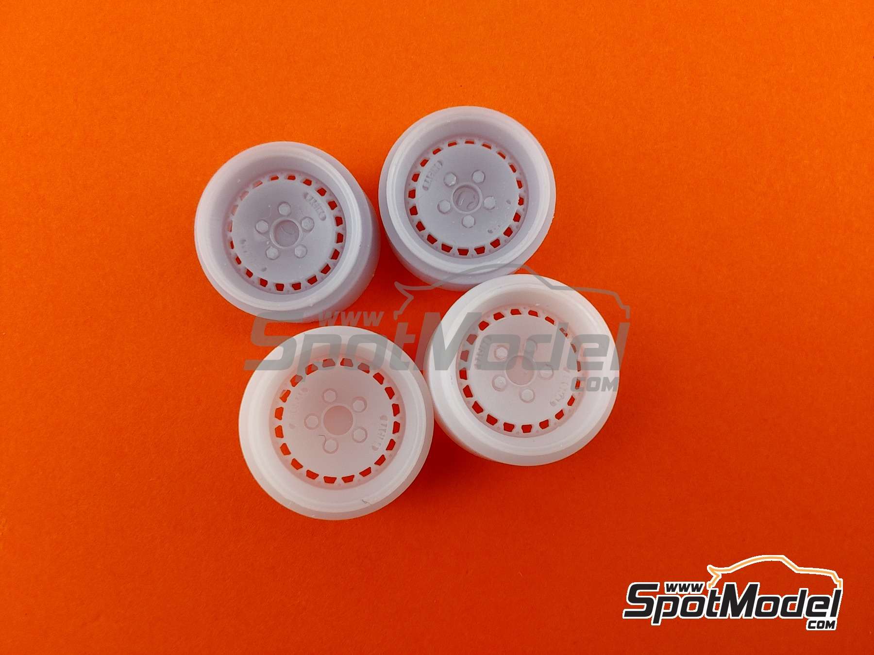 Reji Model SP935: Rims 1/24 scale - Ronal 15 inch tarmac Opel Ascona ...