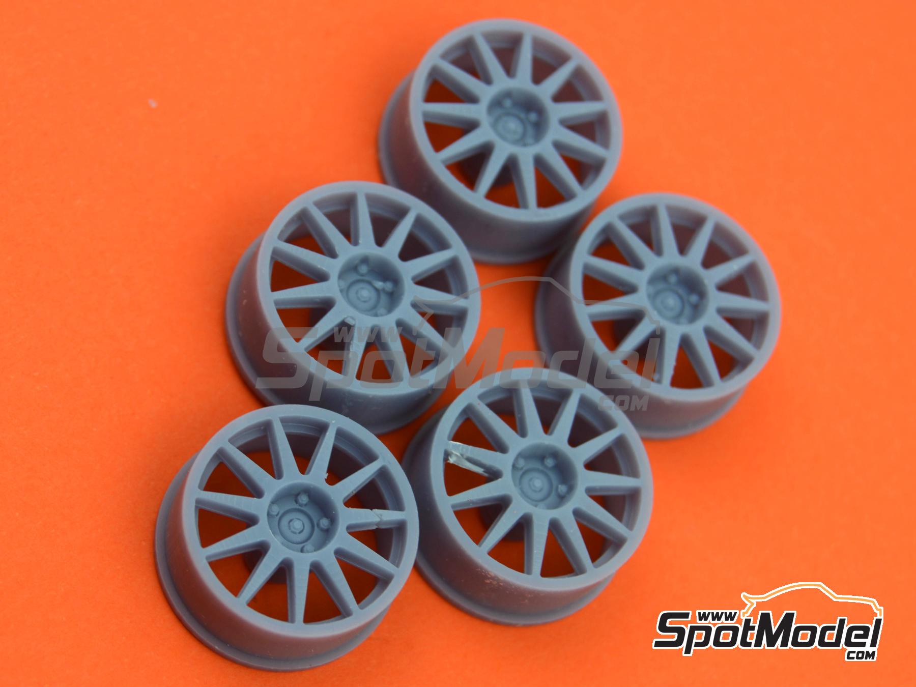 Reji Model SP939: Rims 1/24 scale - Speedline 11 spoke 18 inches for ...