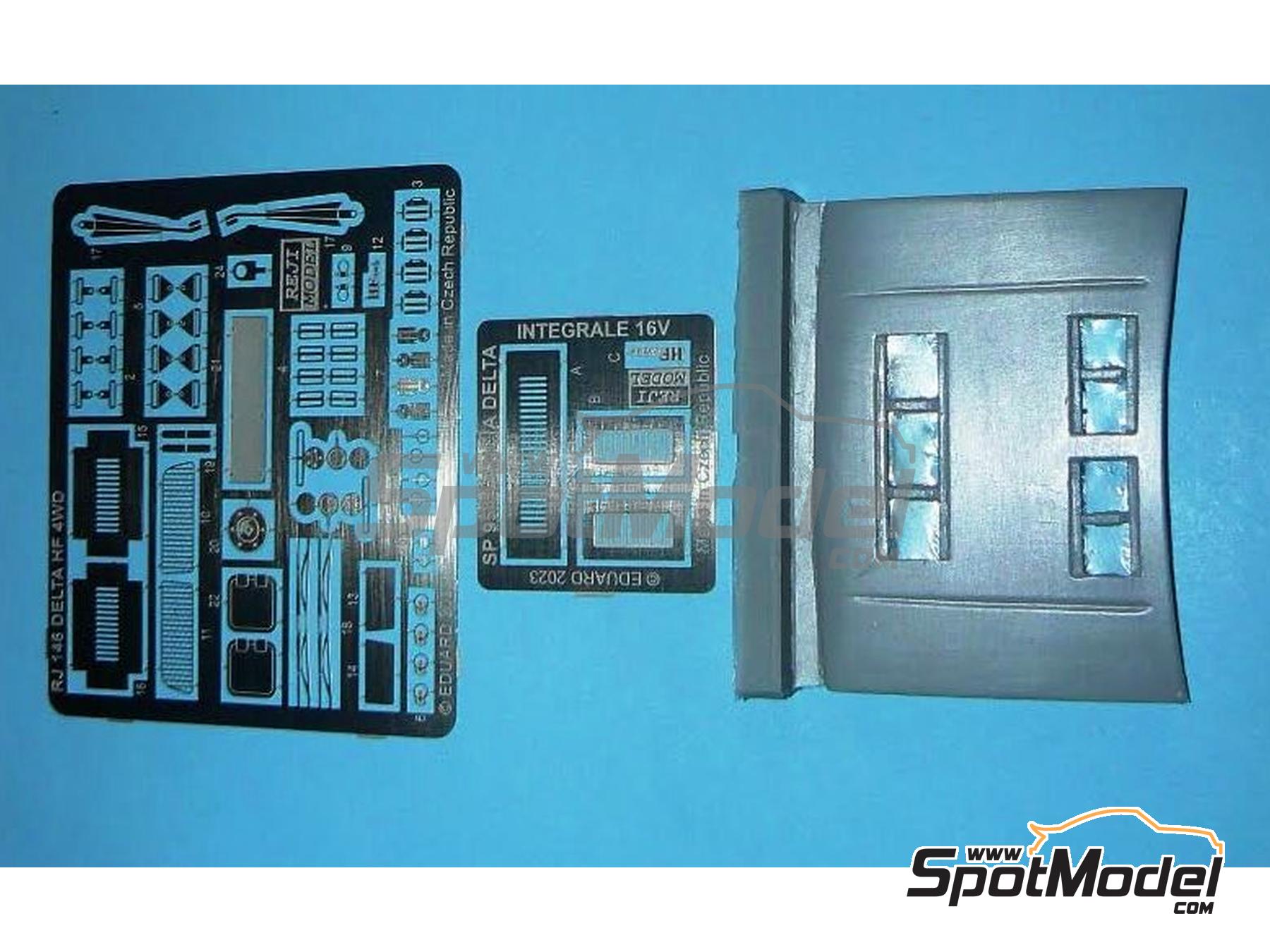 Reji Model SP954: Transkit 1/24 scale - Lancia Delta HF Integrale - for ...