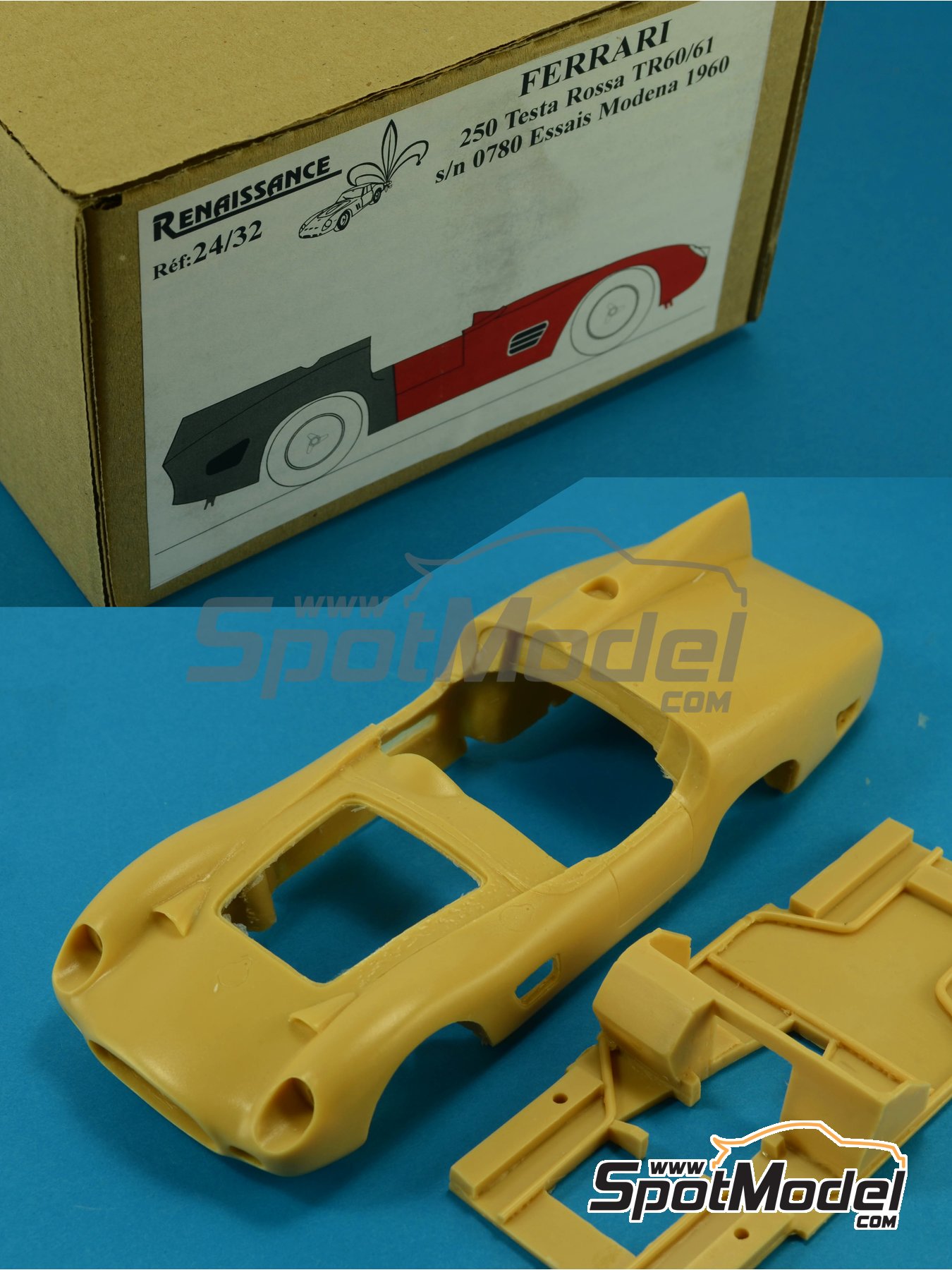 Renaissance Models 24-32: Car scale model kit 1/24 scale - Ferrari 250 ...