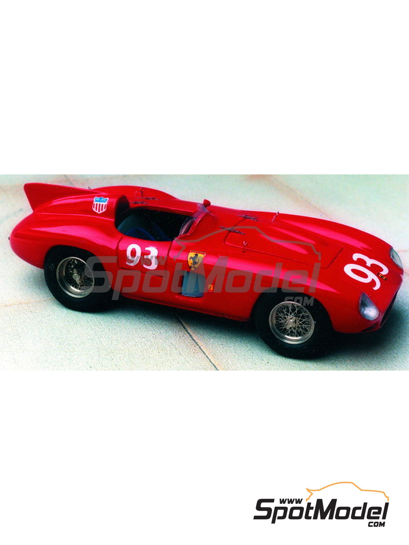 Renaissance Models 43-02C: Car scale model kit 1/43 scale - Ferrari ...