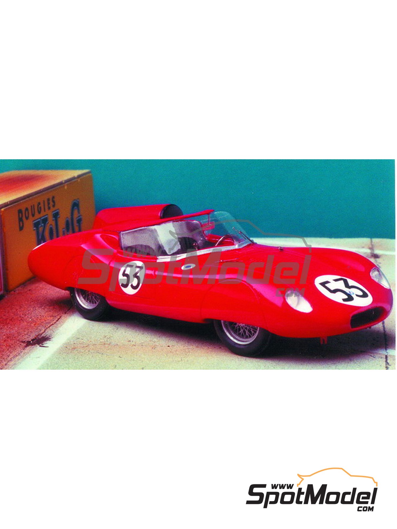 Renaissance Models 43-26B: Car scale model kit 1/43 scale - Osca 750S ...