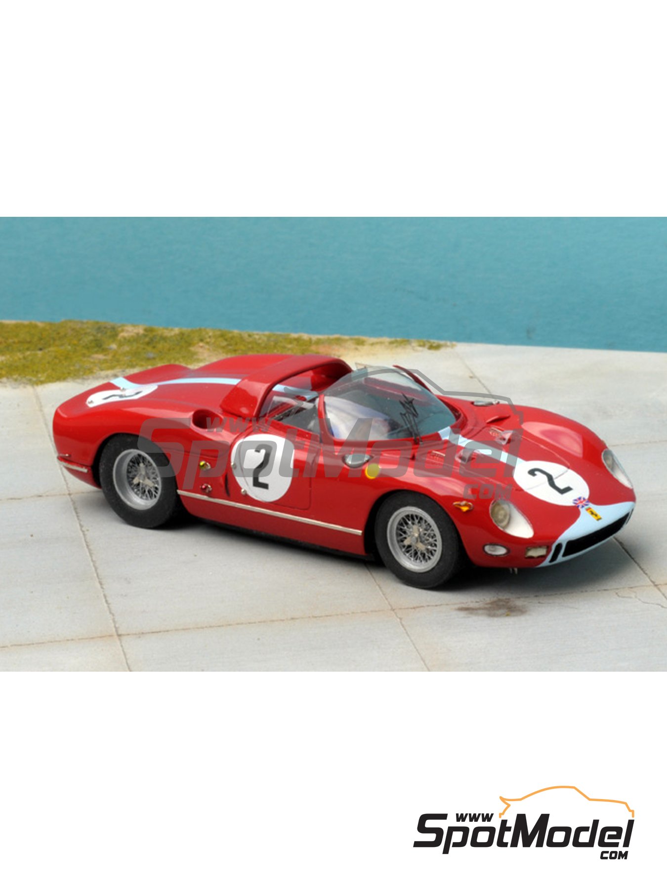 Renaissance Models 43-33E: Car scale model kit 1/43 scale - Ferrari 330 ...