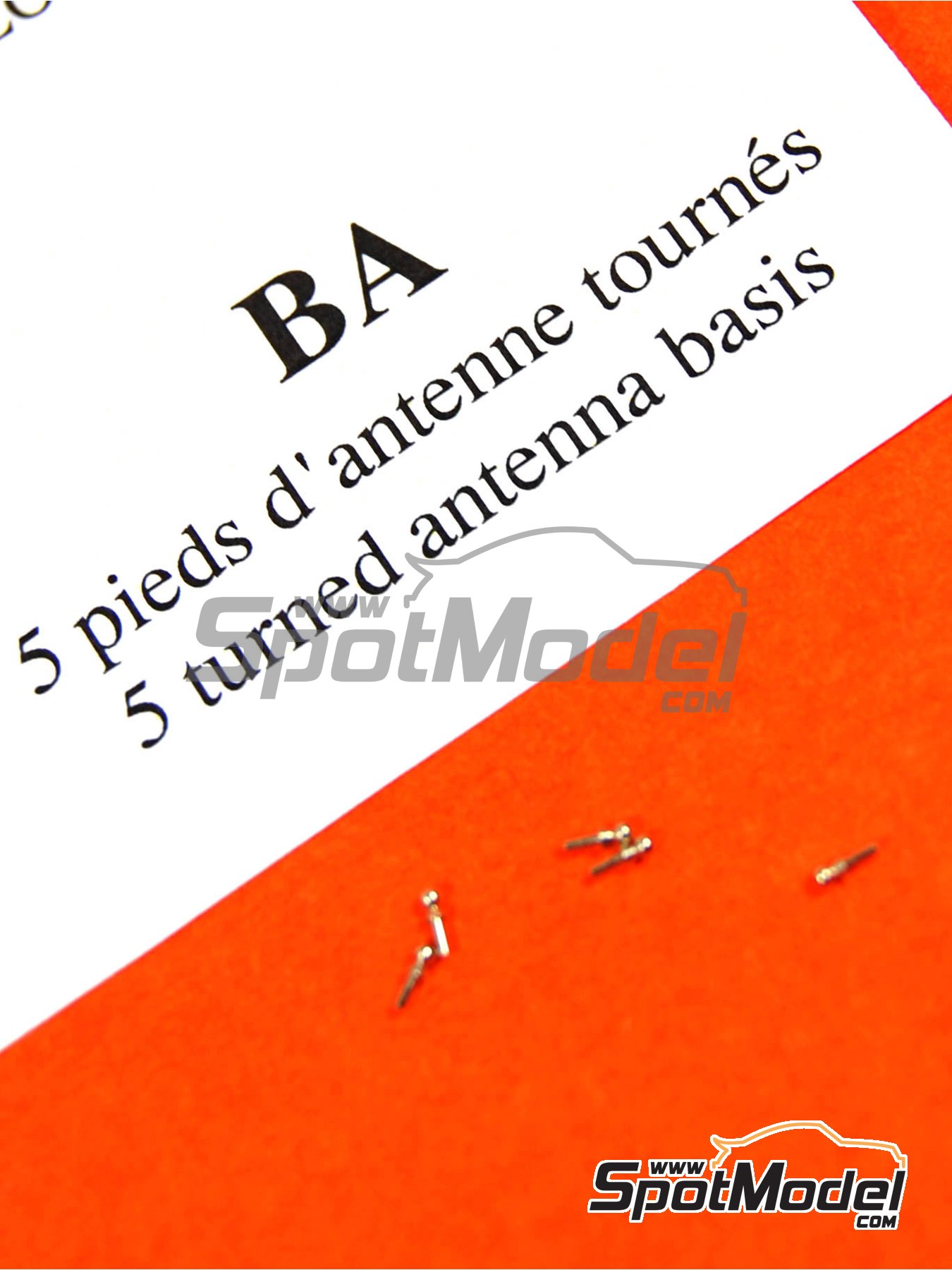 Renaissance Models BA: Detail 1/43 scale - Antenna basis - 5 units (ref ...