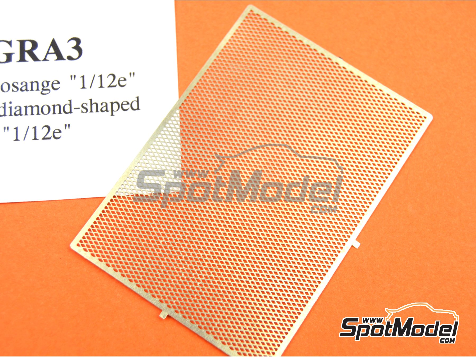 Renaissance Models GRA3: Mesh 1/12 scale - Diamond shaped mesh (ref ...