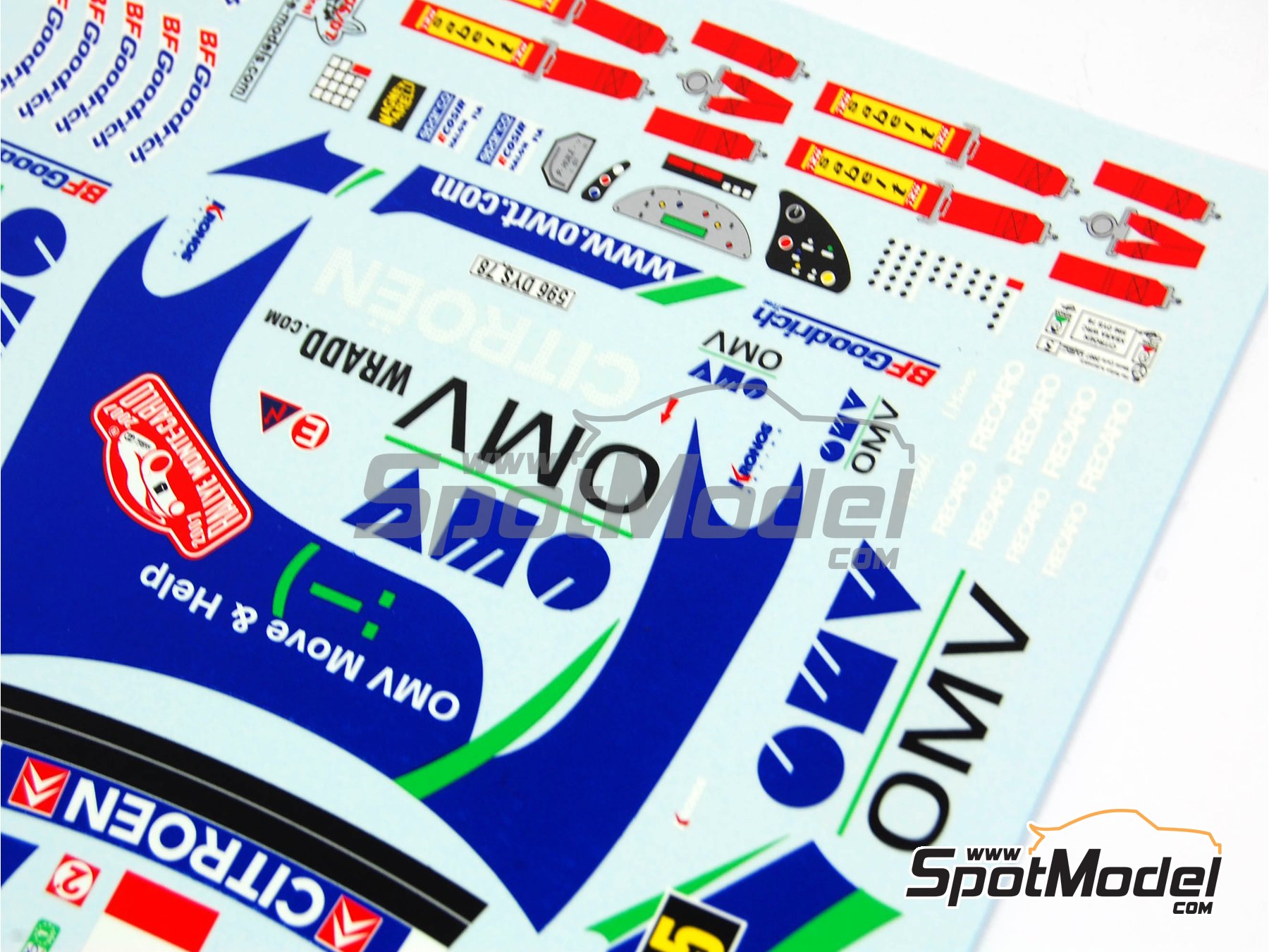 Renaissance Models TK24/255: Marking / livery 1/24 scale - Citroen ...