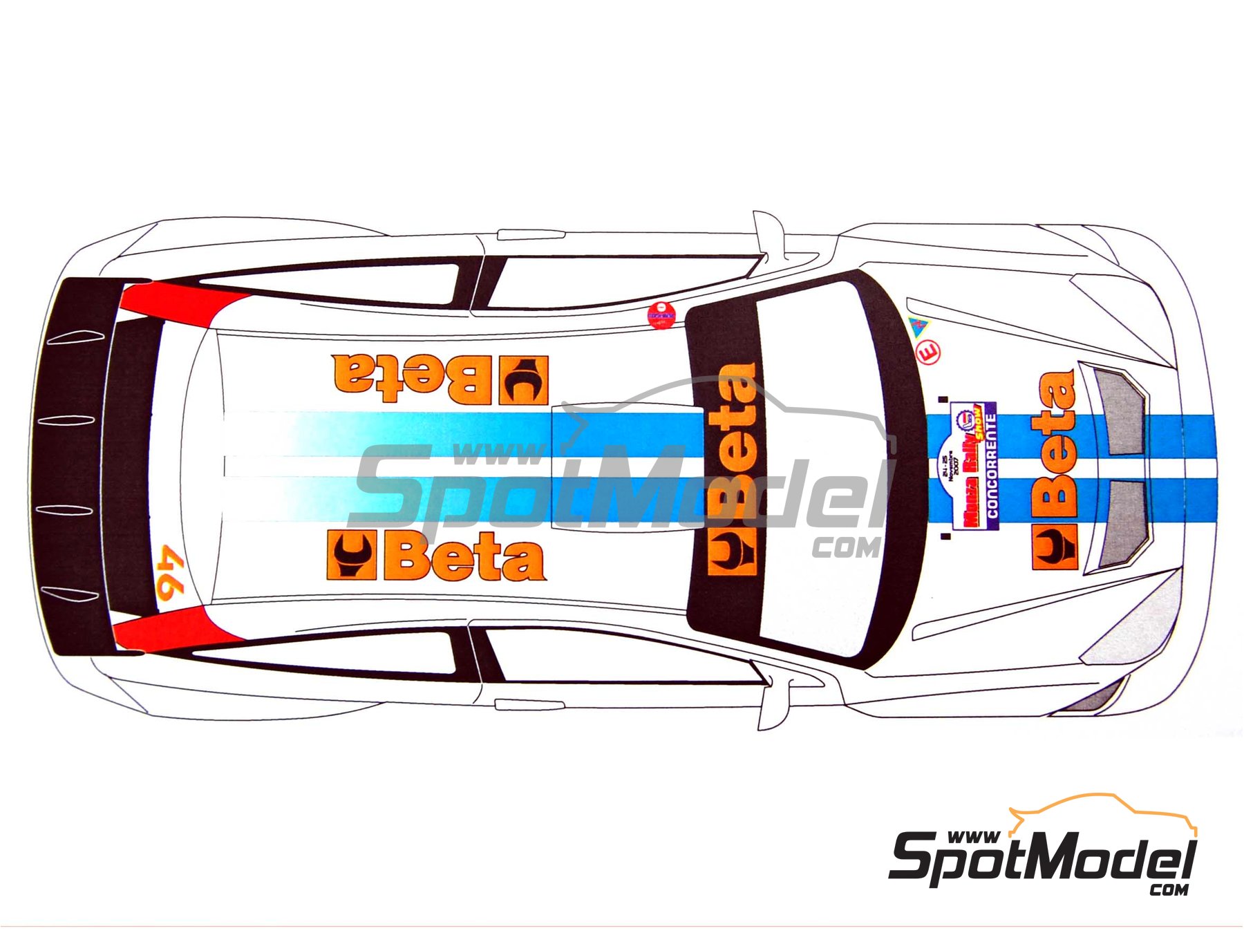 Renaissance Models TK24/266: Marking / livery 1/24 scale - Ford Focus ...