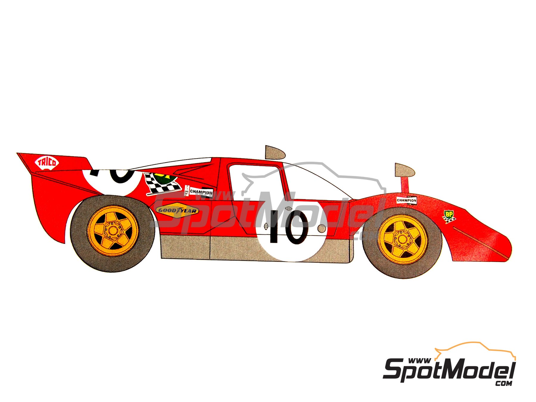 Renaissance Models TK24/320D: Marking / livery 1/24 scale - Ferrari ...