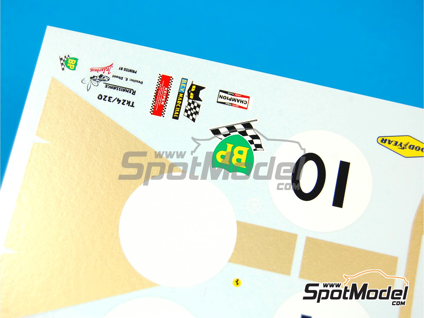 Renaissance Models TK24/320D: Marking / livery 1/24 scale - Ferrari ...