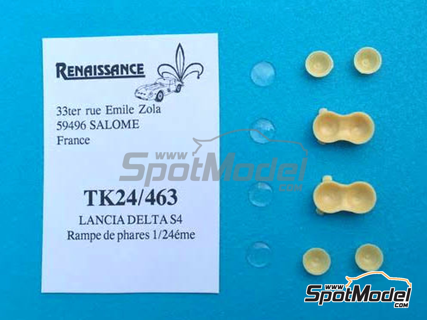 Renaissance Models TK24/463: Lights 1/24 scale - Lancia Delta S4 night ...