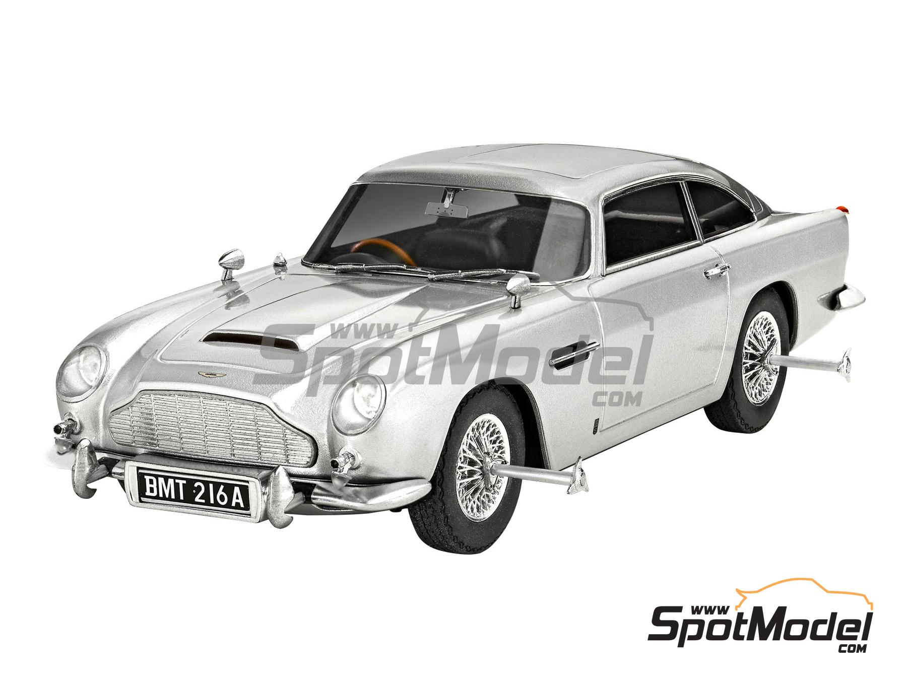 Revell 05653: Car scale model kit 1/24 scale - Aston Martin DB5 - James Bond 007 "Goldfinger ...