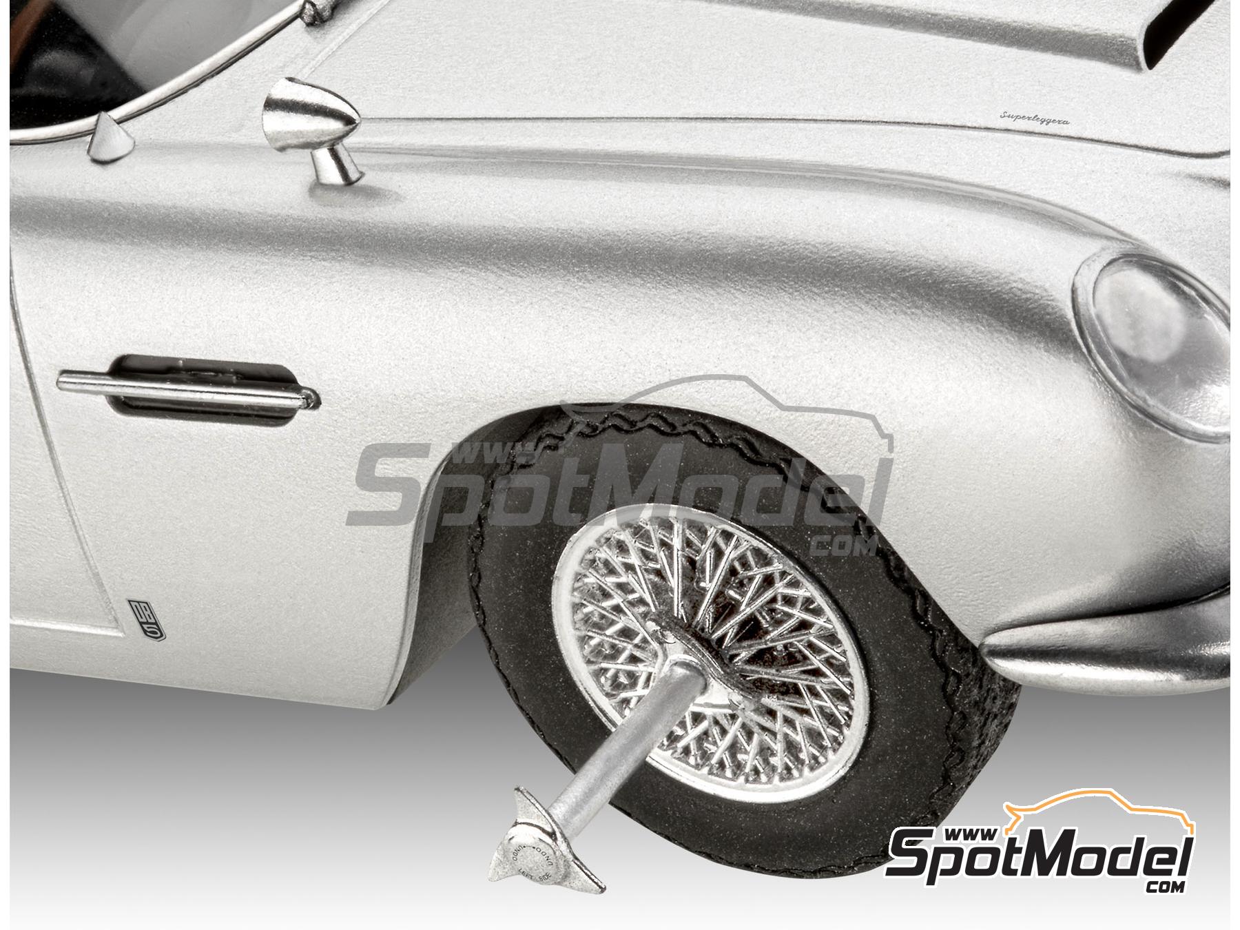 Revell 05653: Car scale model kit 1/24 scale - Aston Martin DB5 - James Bond 007 "Goldfinger ...
