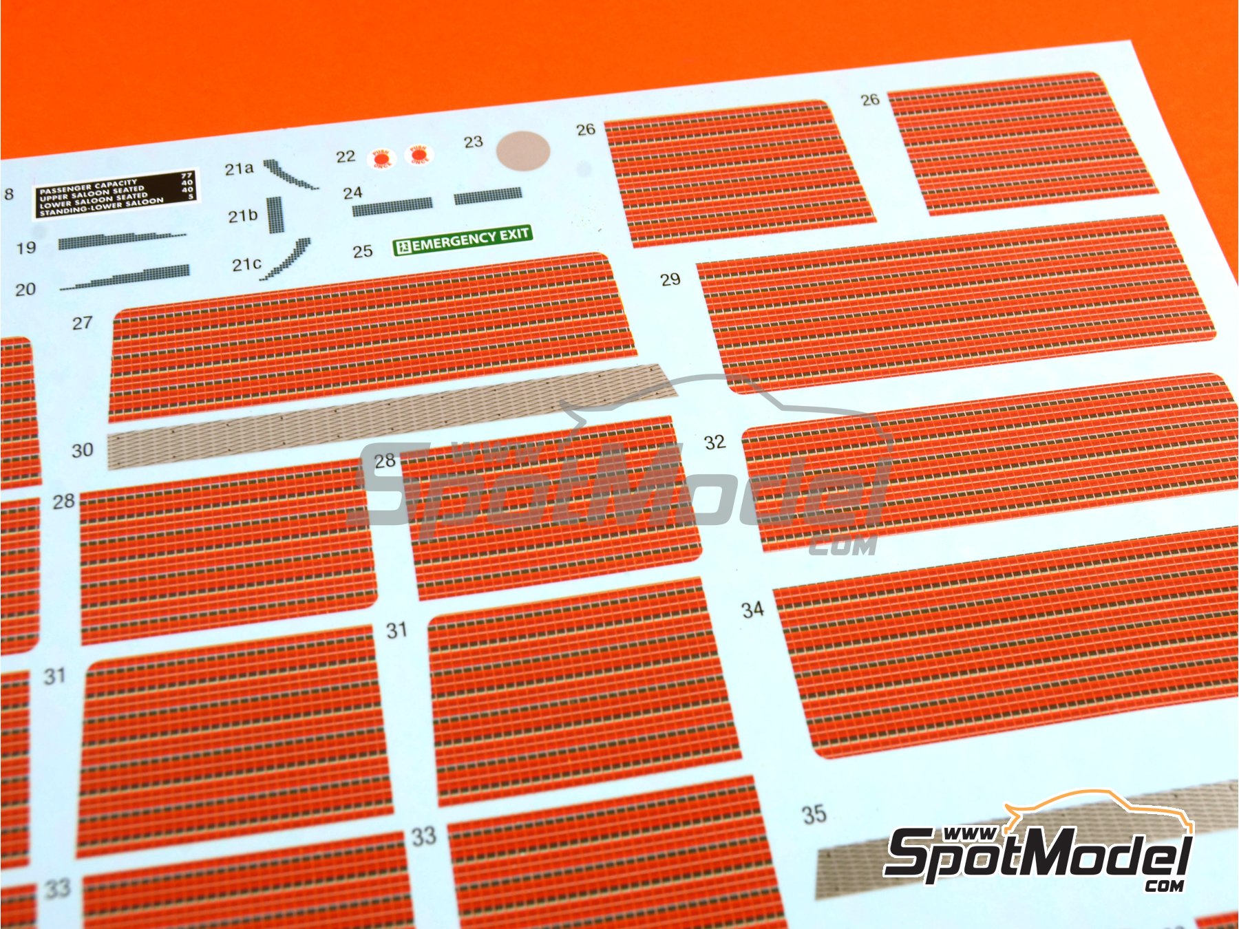 Revell 07651: Bus scale model kit 1/24 scale - London Routermaster bus ...