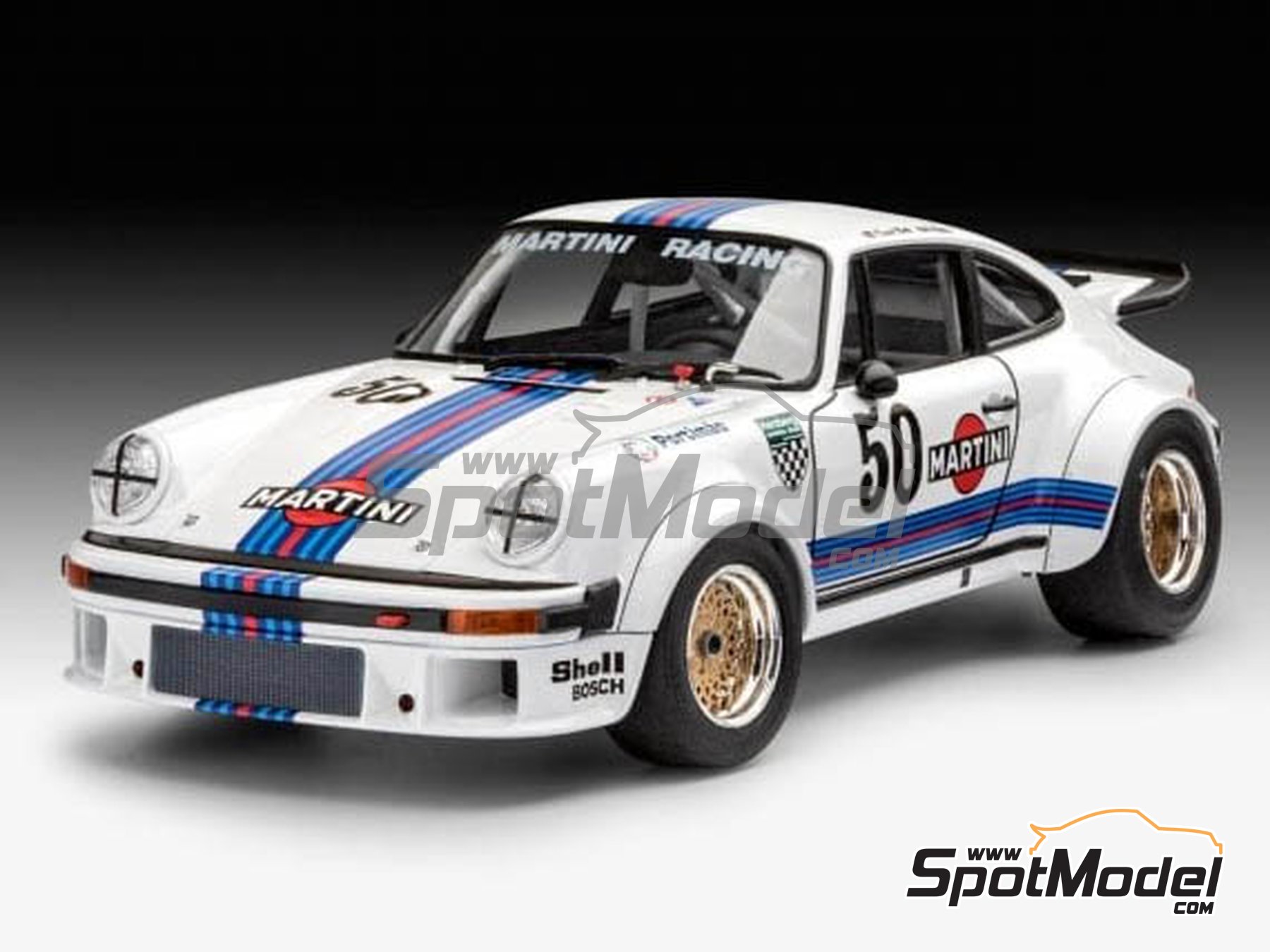 Revell: Model car kit 1/24 scale - Porsche 934 Turbo RSR Group 4 ...