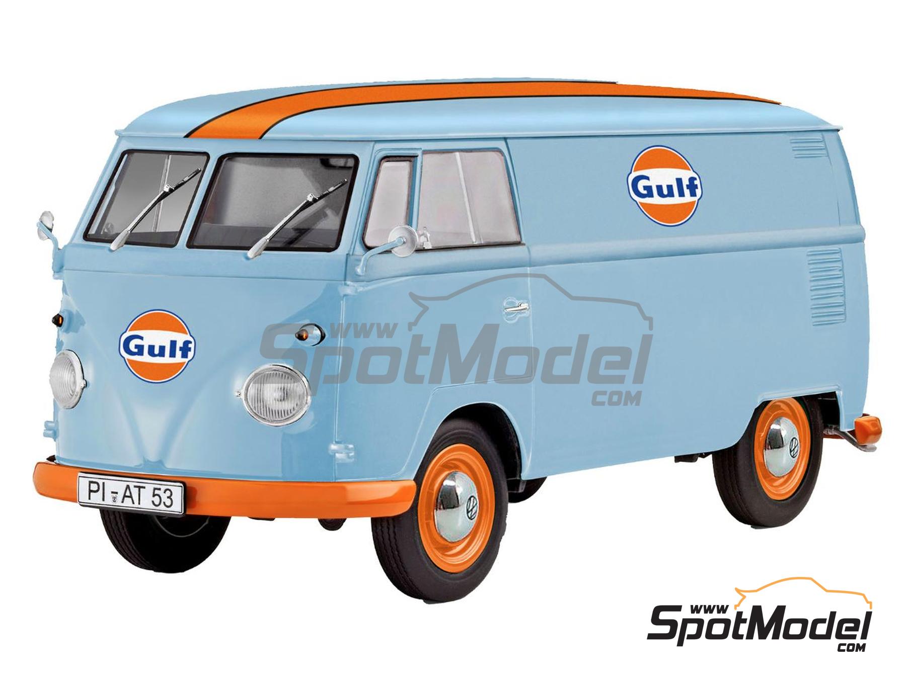 Revell 07726: Van scale model kit 1/24 scale - Volkswagen Transporter ...
