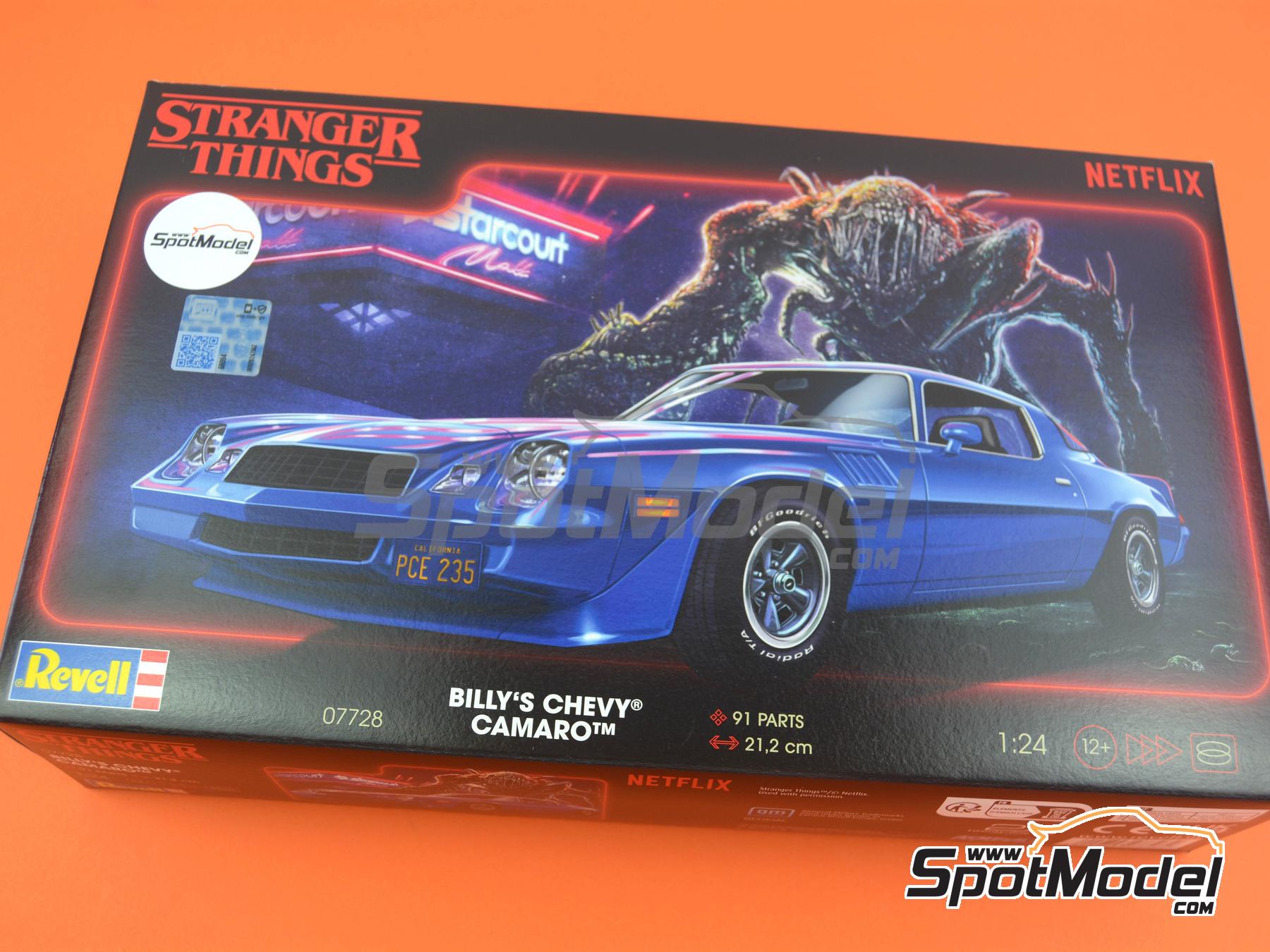 Revell 07728: Car scale model kit 1/24 scale - Chevrolet Chevy Camaro ...