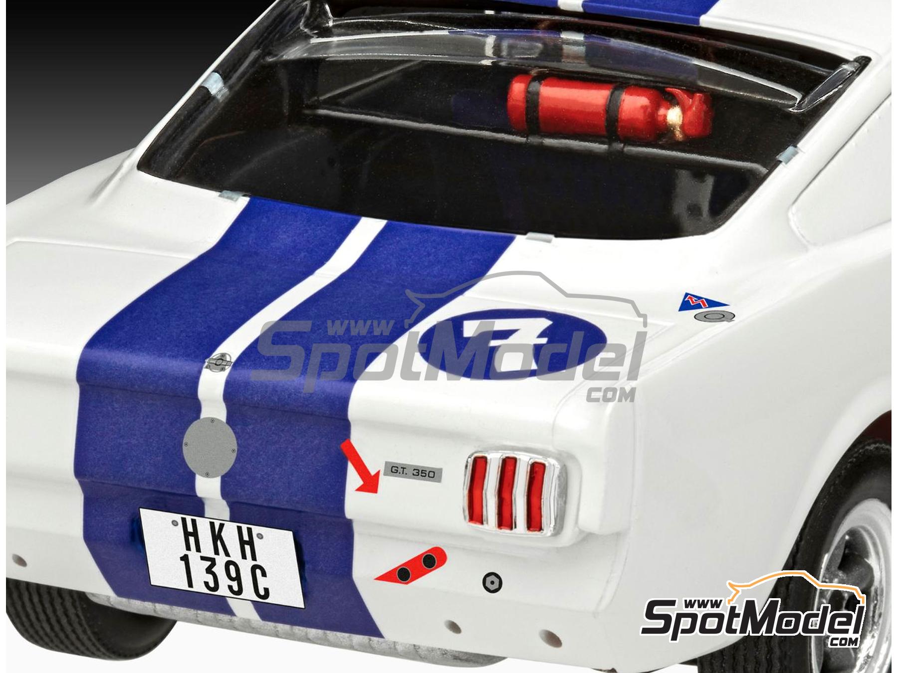Revell 07736: Car scale model kit 1/24 scale - Ford Shelby GT-350 R #7 ...