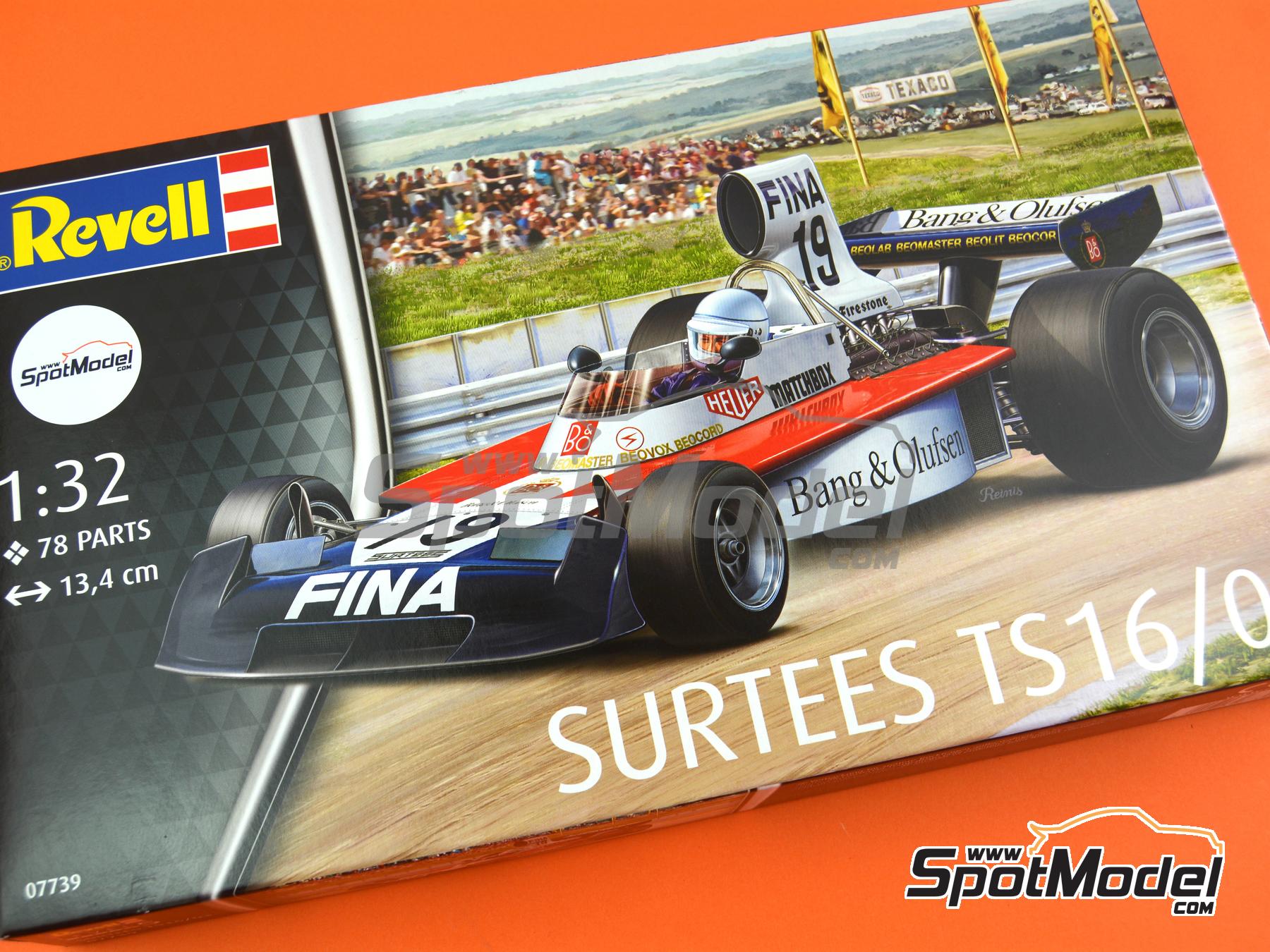 Revell 07739: Scale model kit 1/32 scale - Surtees Ford TS16/03 Surtees ...