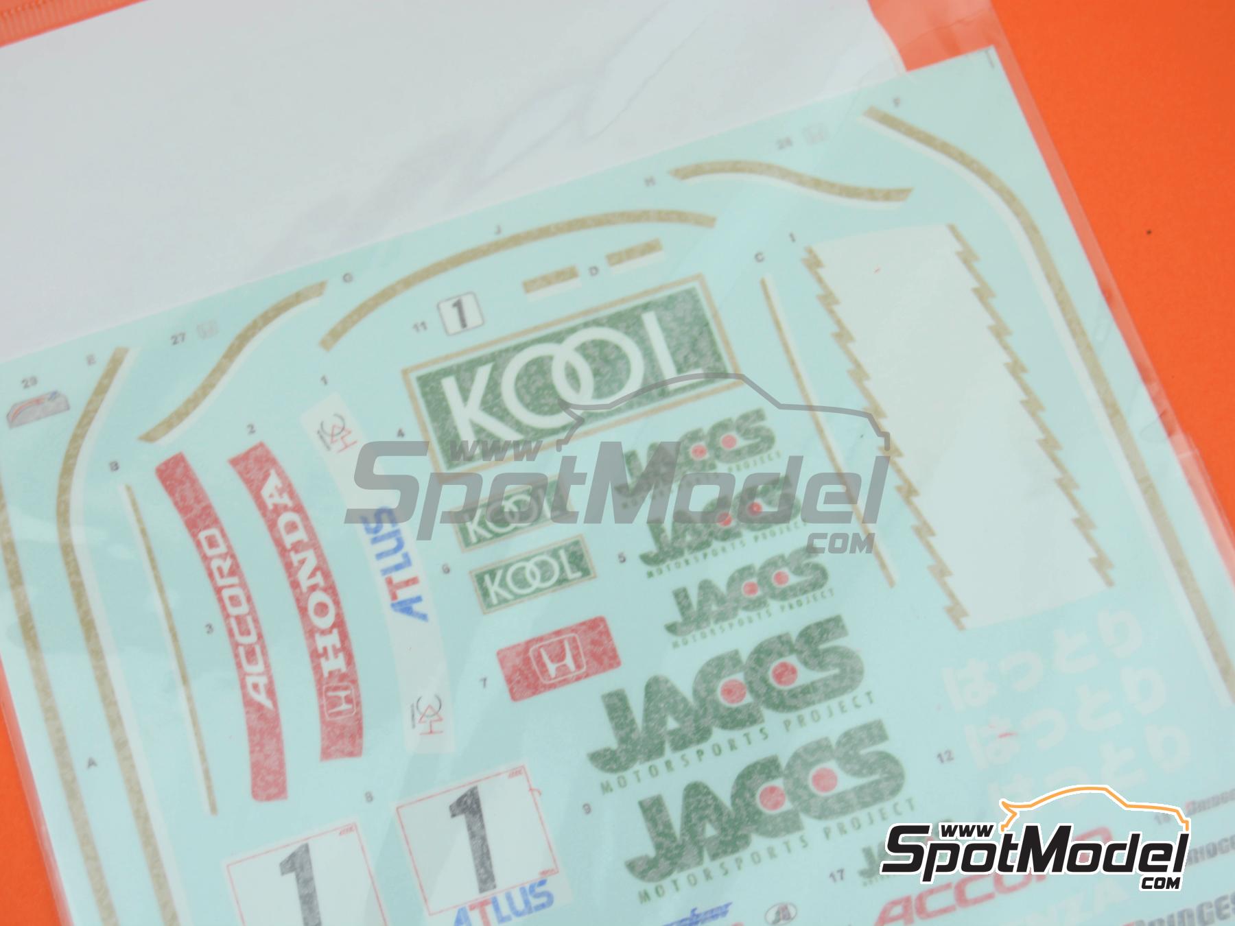 SK Decals SK24022: Marking / livery 1/24 scale - Honda Accord VTEC ...