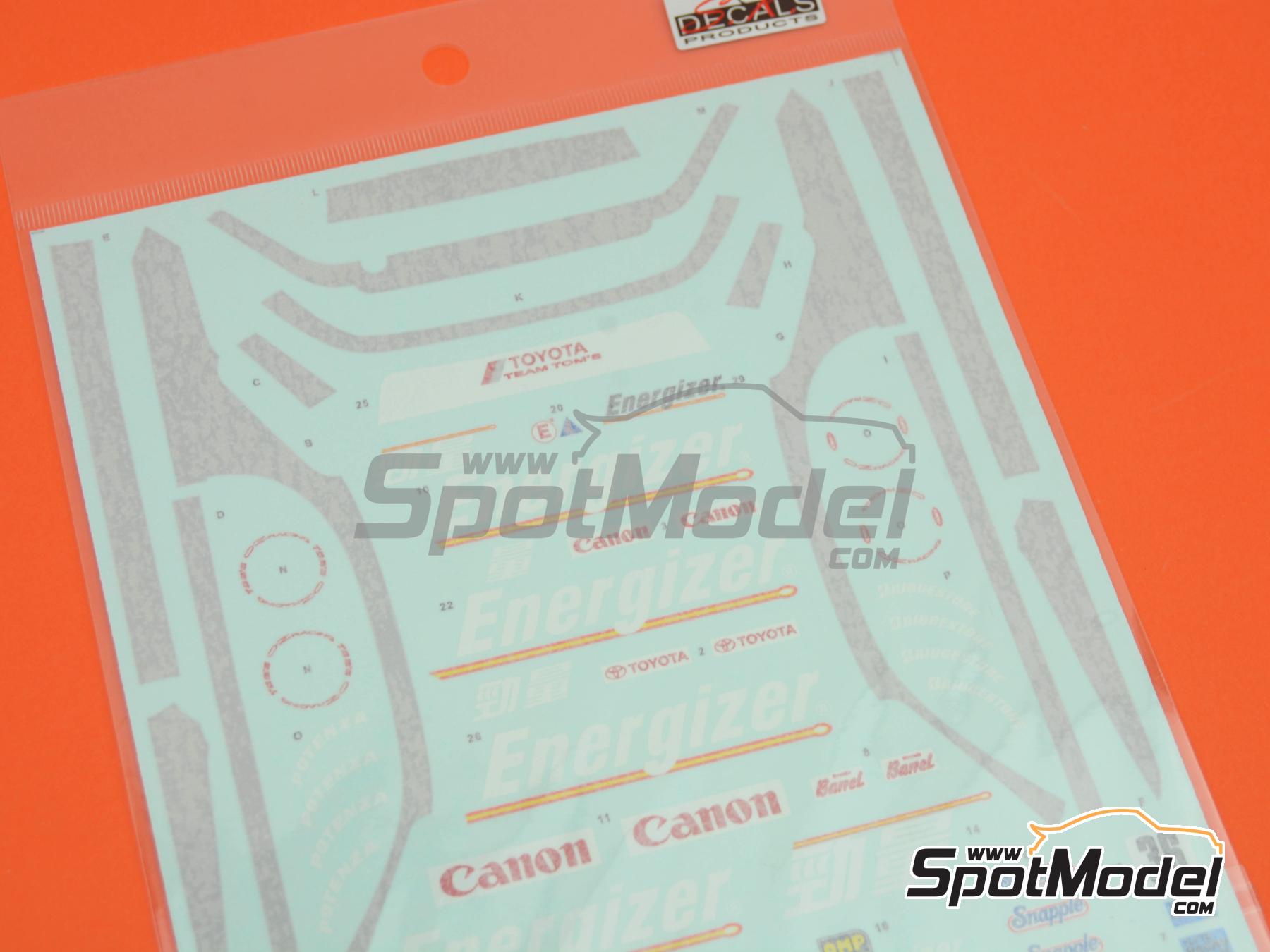 SK Decals SK24066: Marking / livery 1/24 scale - Toyota Corona ST191 ...