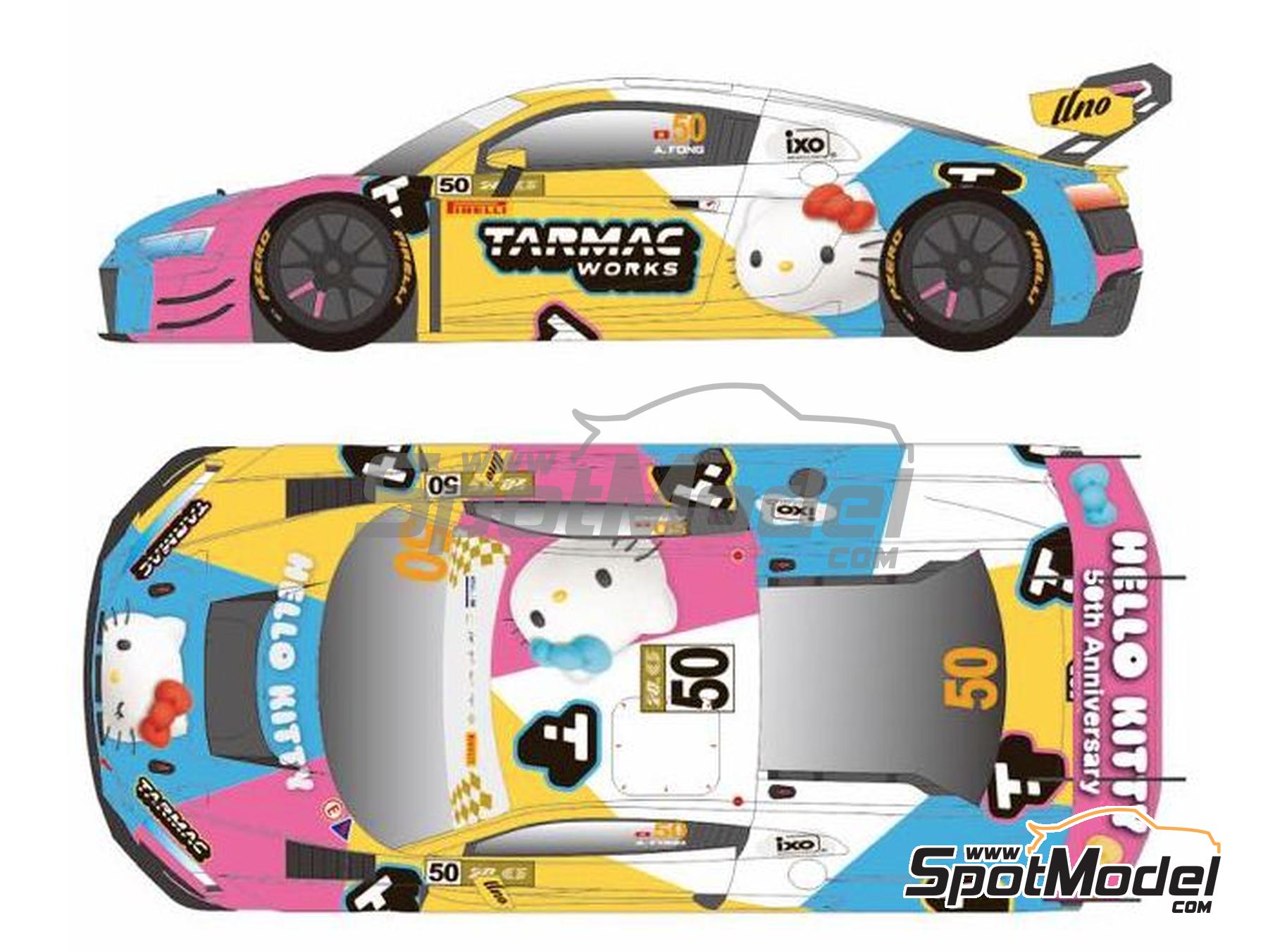 SK Decals SK24182: Marking / livery 1/24 scale - Audi R8 LMS Evo II GT3 ...