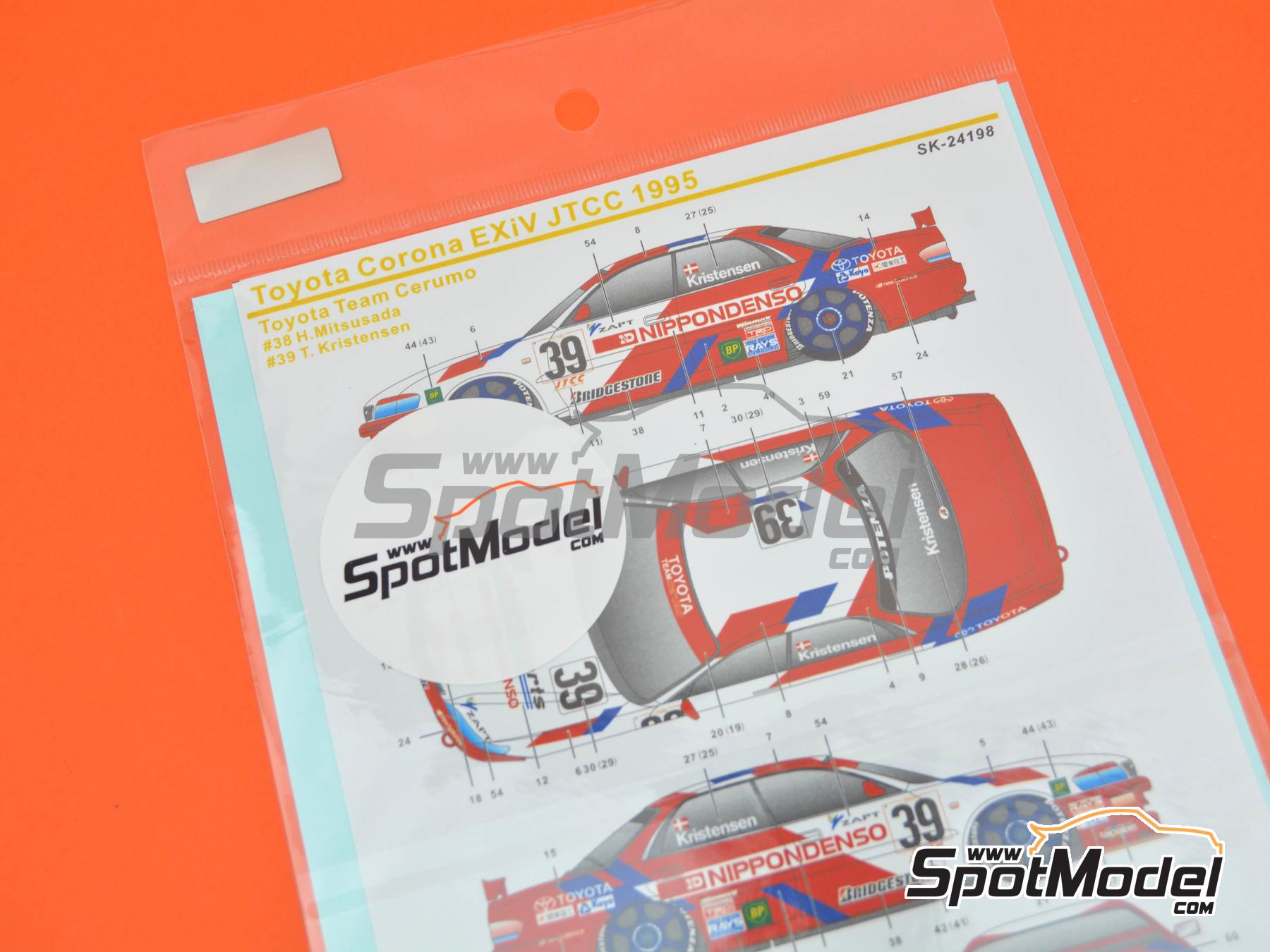 SK Decals SK24198: Marking / livery 1/24 scale - Toyota Corona Exiv ...