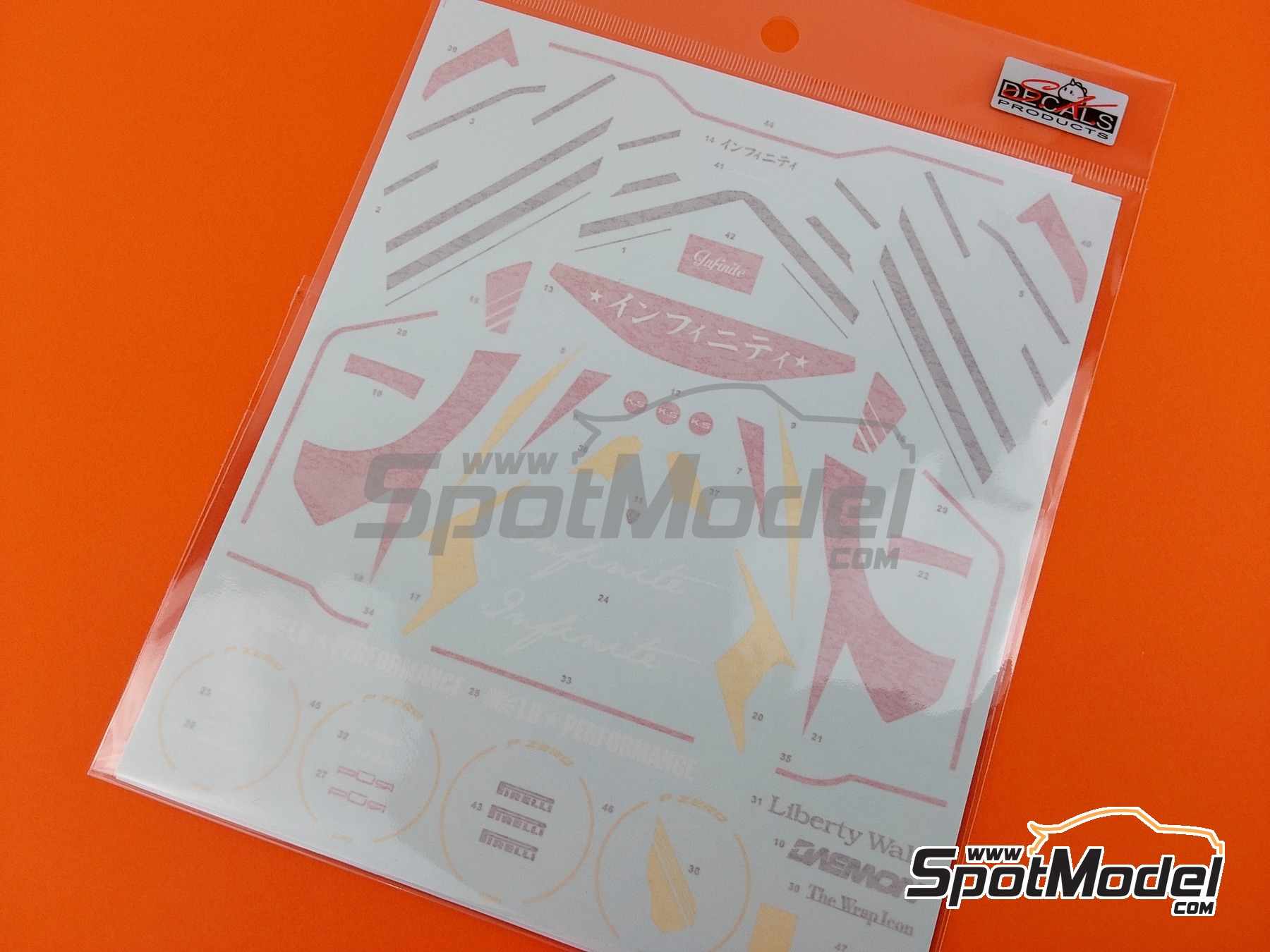 SK Decals SK24207: Marking / livery 1/24 scale - Lamborghini Aventador ...