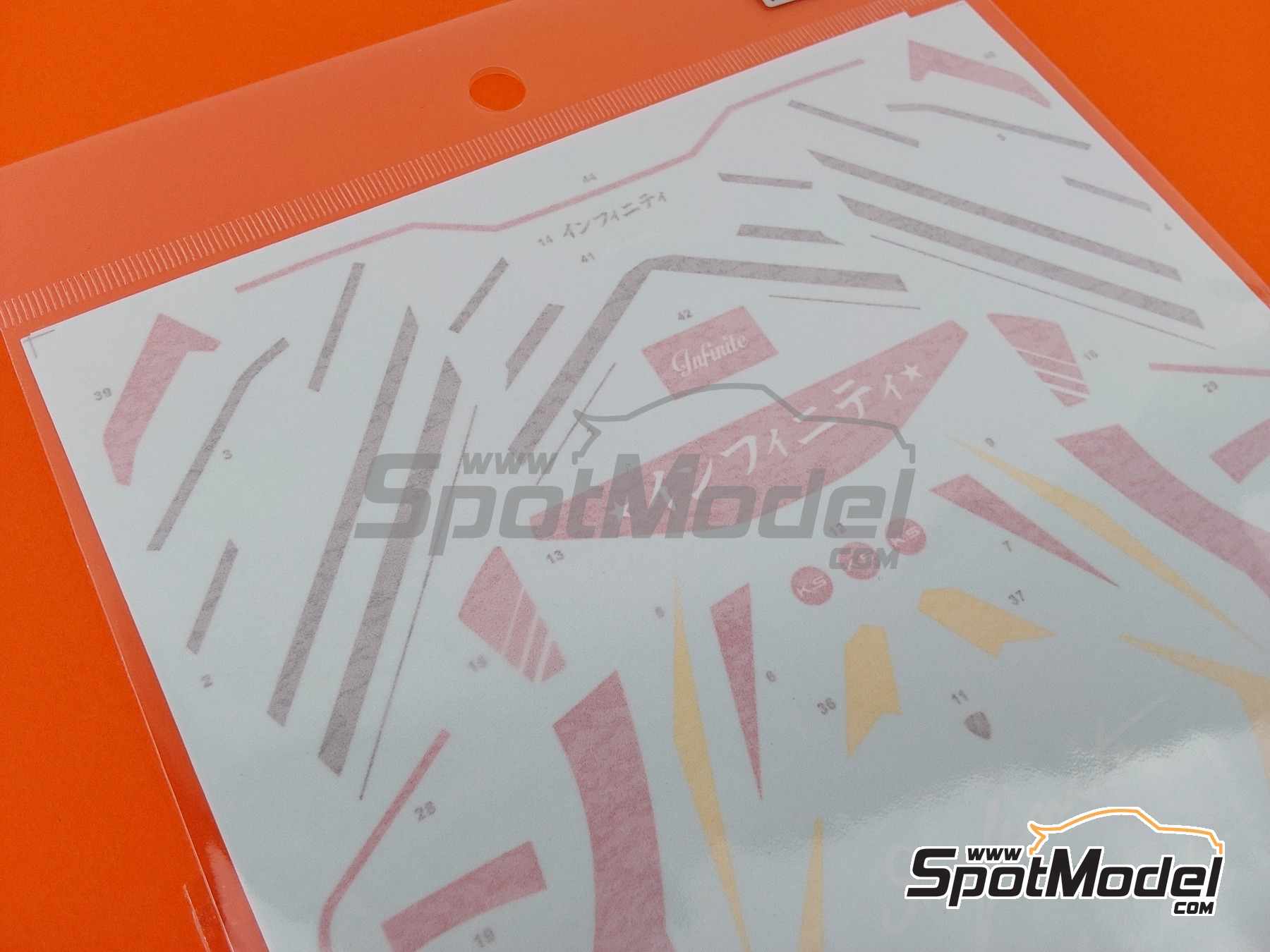 SK Decals SK24207: Marking / livery 1/24 scale - Lamborghini Aventador ...