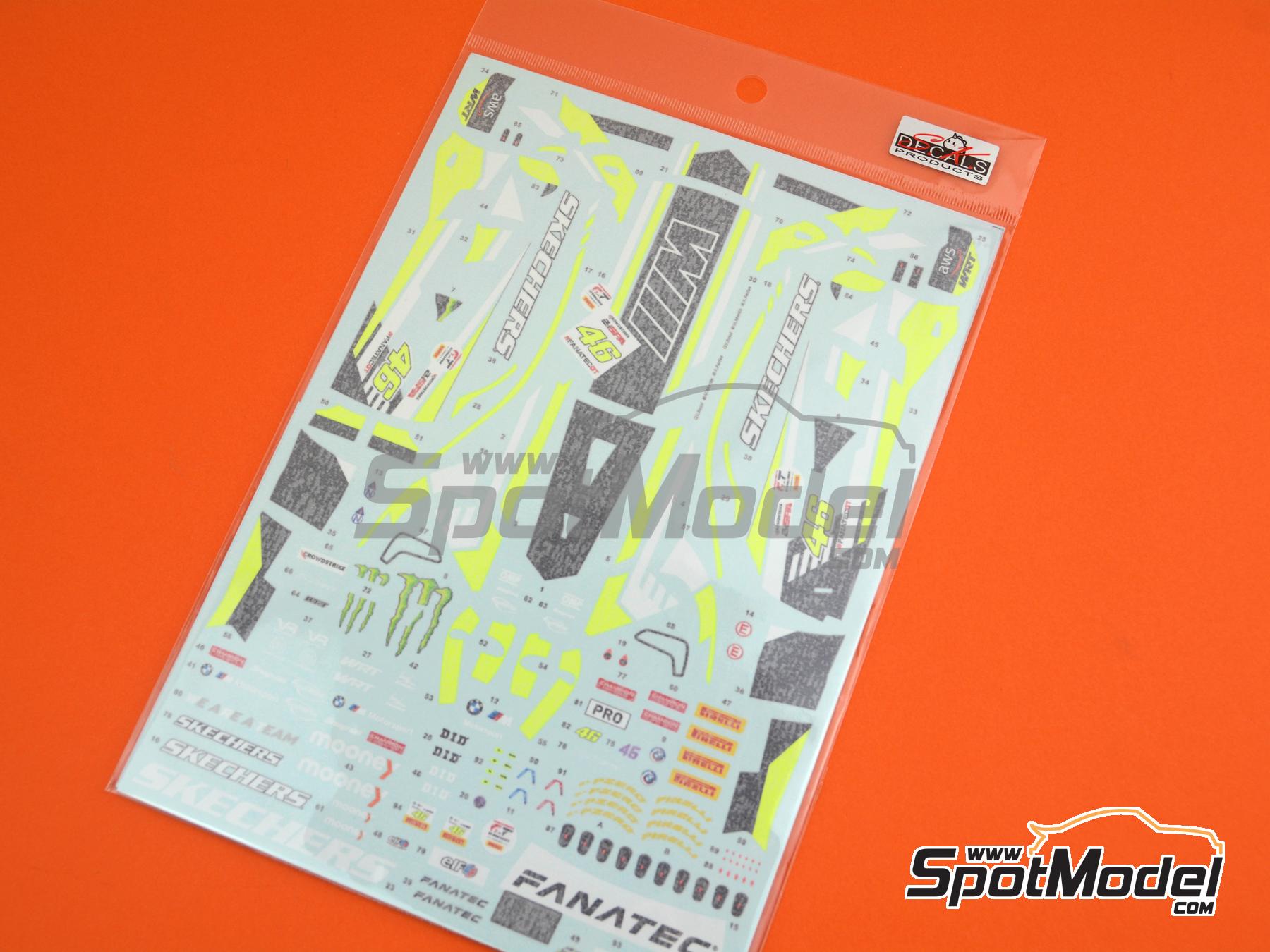 SK Decals SK-24223: Marking / livery 1/24 scale - BMW M4 GT3 WRT Team ...
