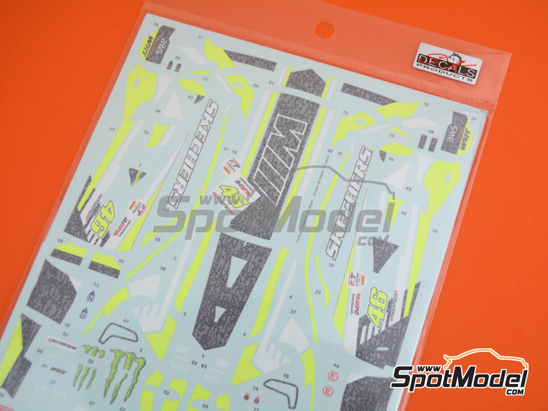 SK Decals SK-24223: Marking / livery 1/24 scale - BMW M4 GT3 WRT Team ...