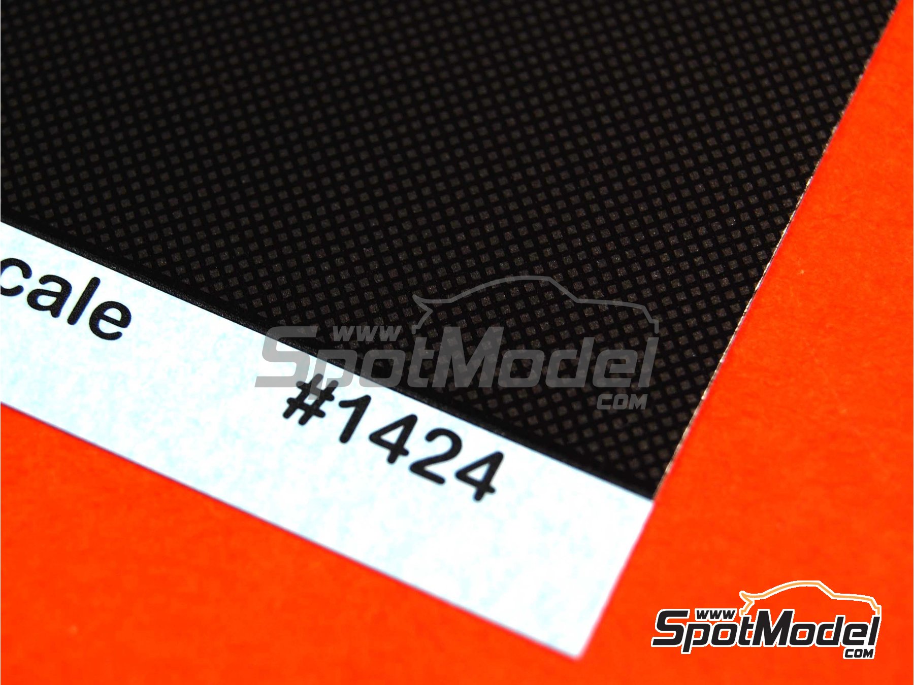 Scale Motorsport 1424: Carbon fiber decal 1/24 scale - Medium size ...