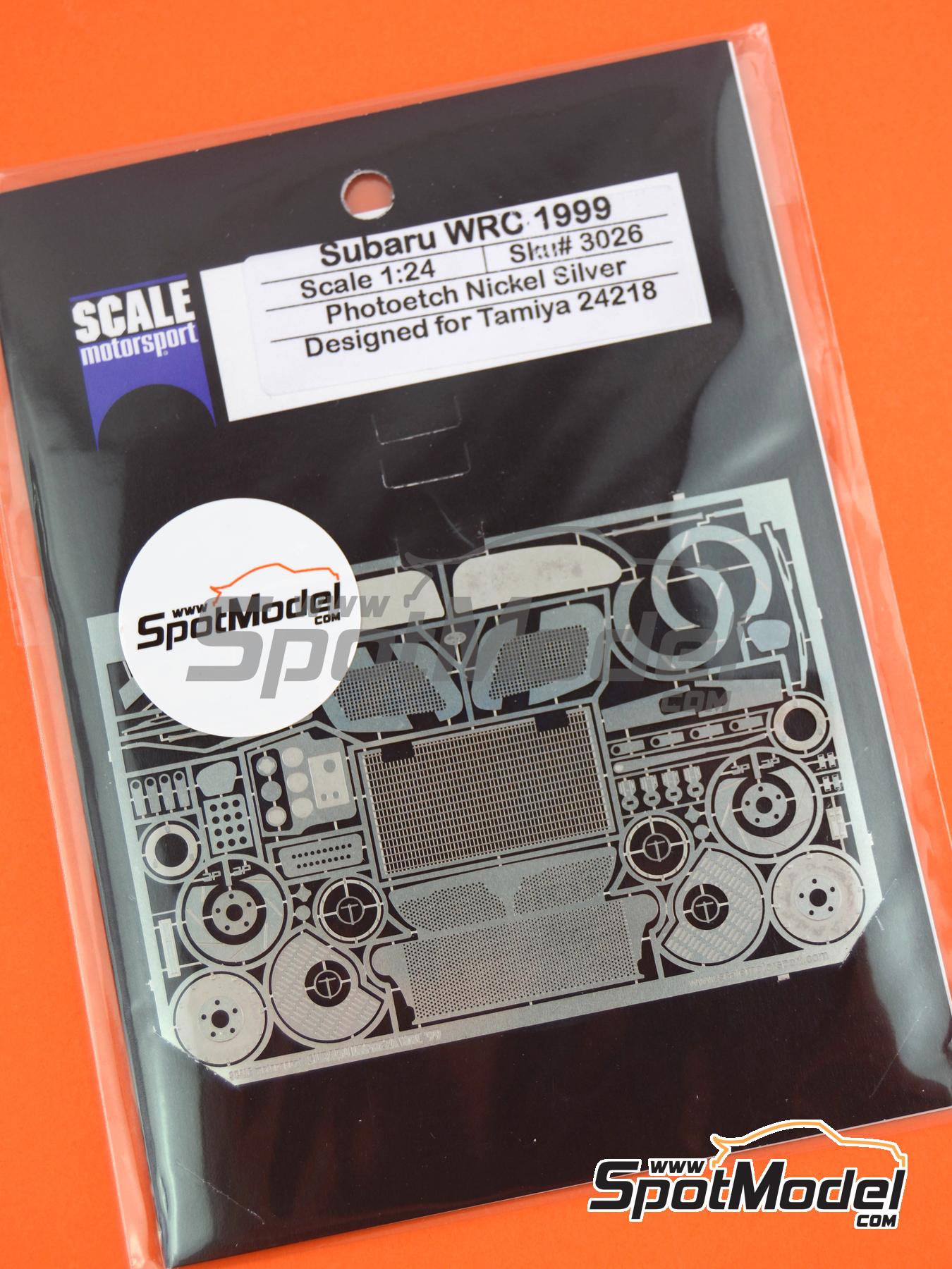 Scale Motorsport 3026: Detail up set 1/24 scale - Subaru Impreza WRC ...