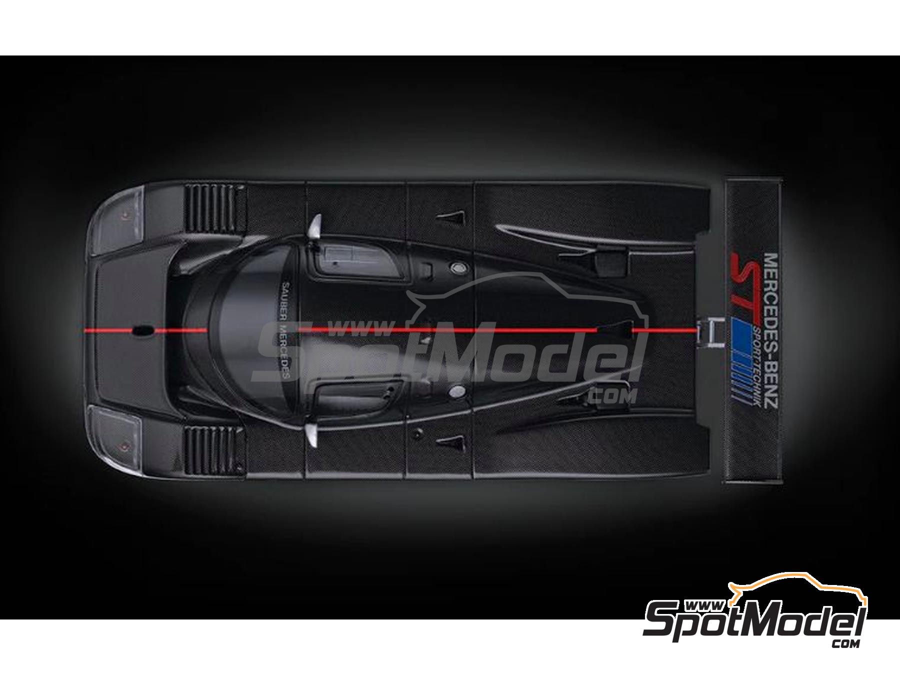Scale Motorsport 71132: Carbon fibre pattern decal set 1/24 scale ...